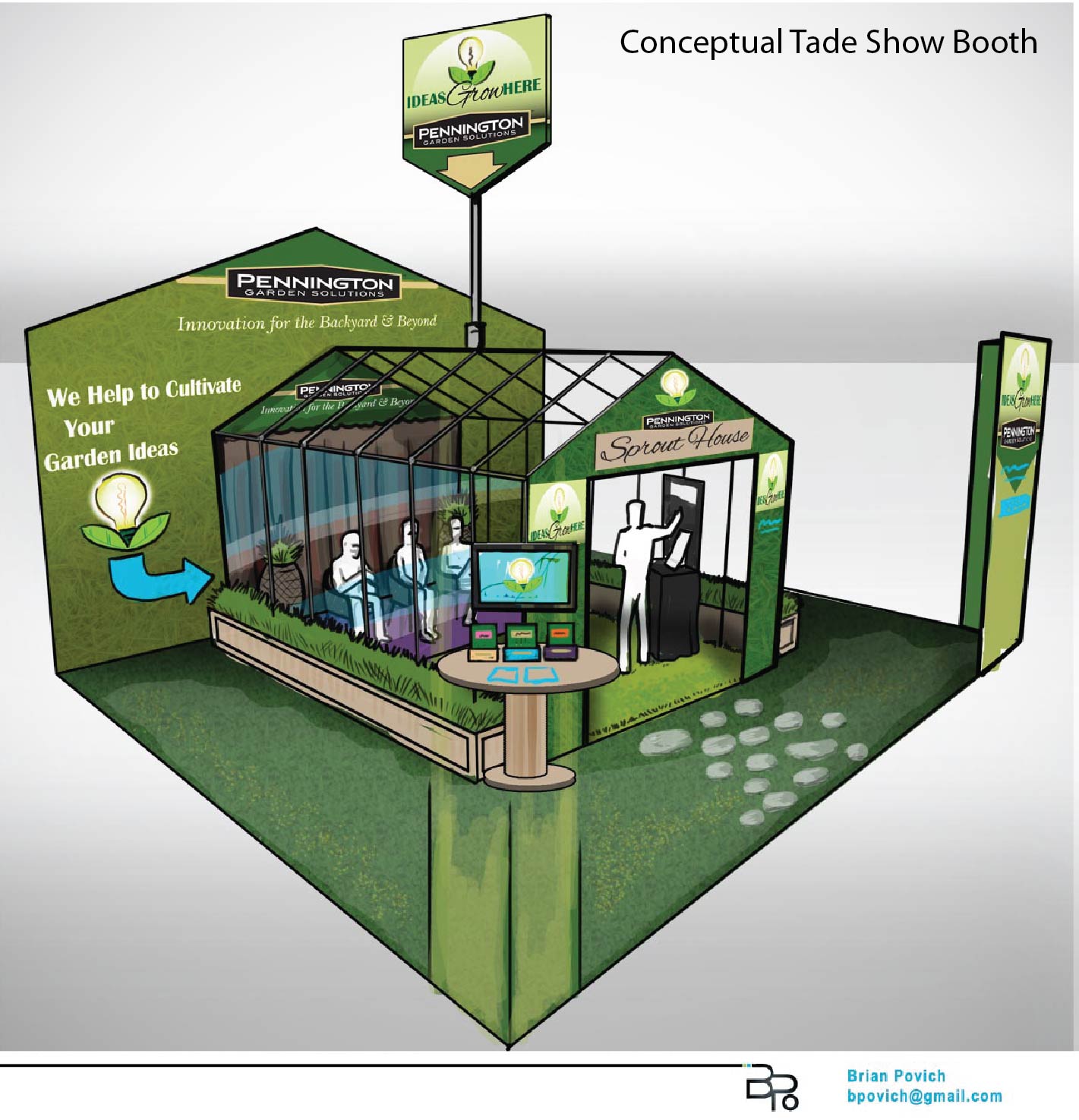 Display / Merchandising Concept Development by Brian Povich at Coroflot.com