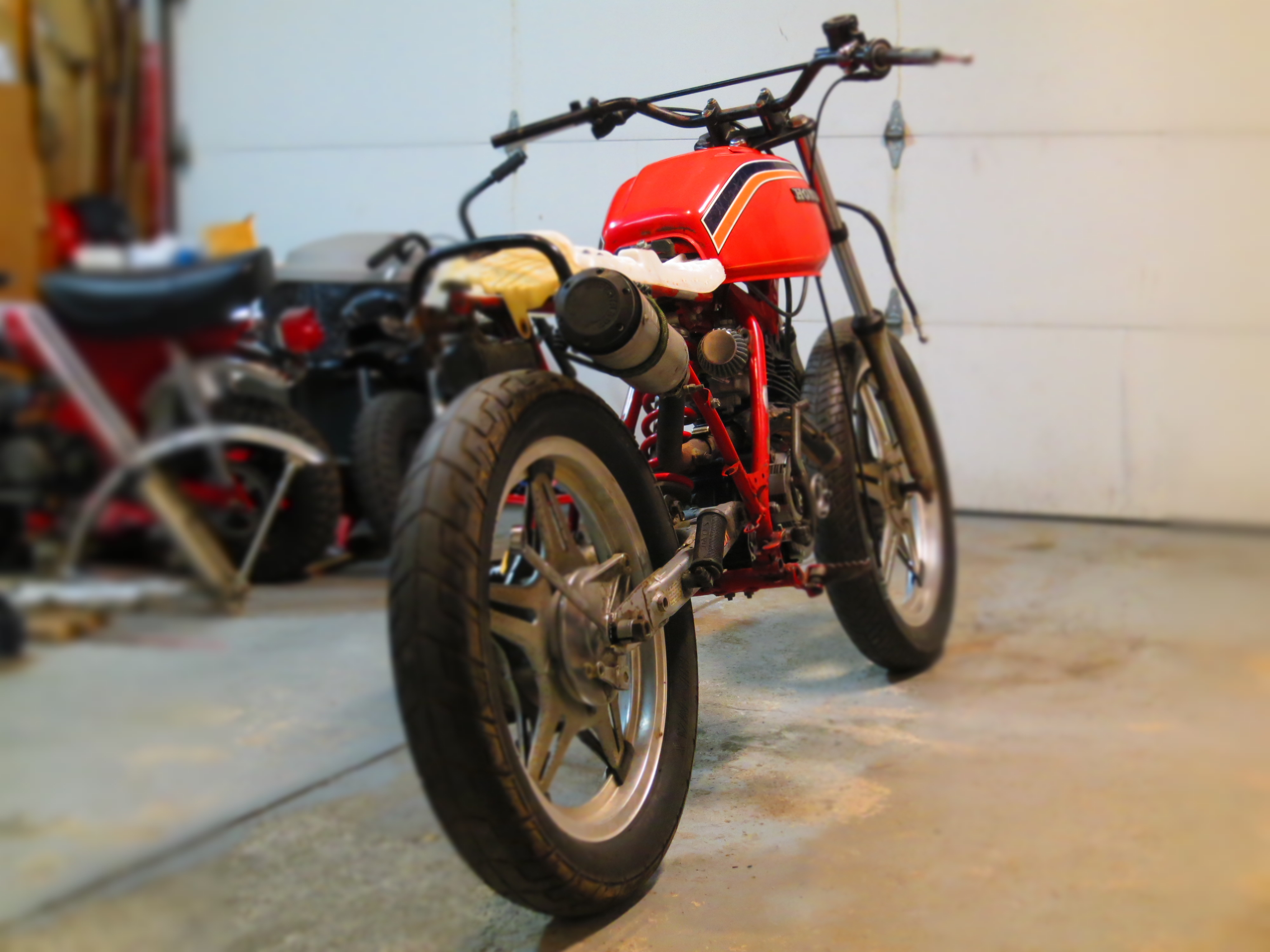 Honda XL200 Restore/Fabrication by Todd Mendoza at Coroflot.com