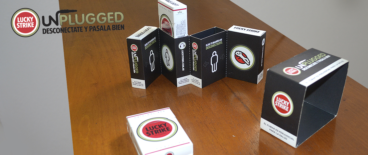 Packaging Lucky Strike by Hernan Pratti at Coroflot.com