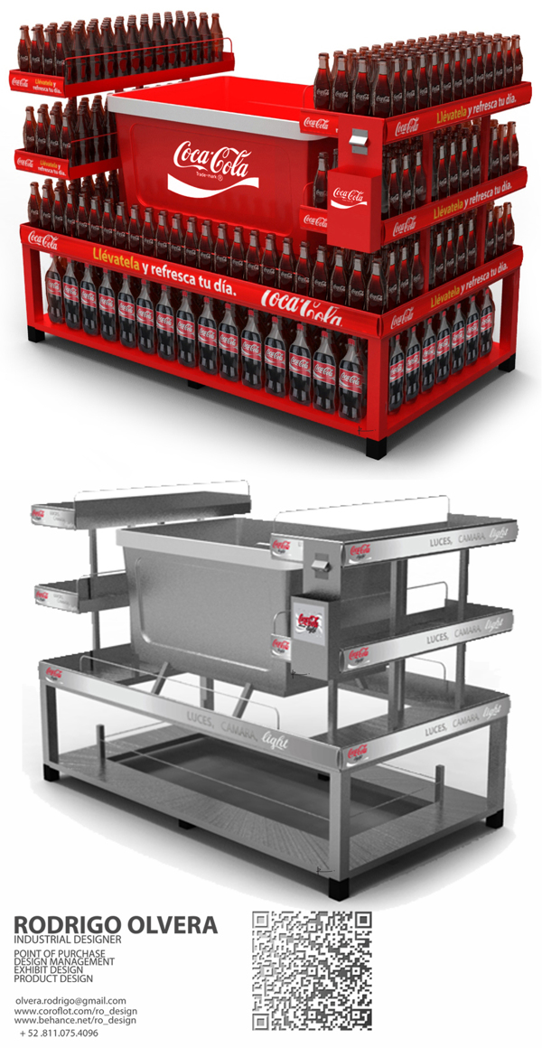 COCA COLA DISPLAYS by Rodrigo Olvera at Coroflot.com