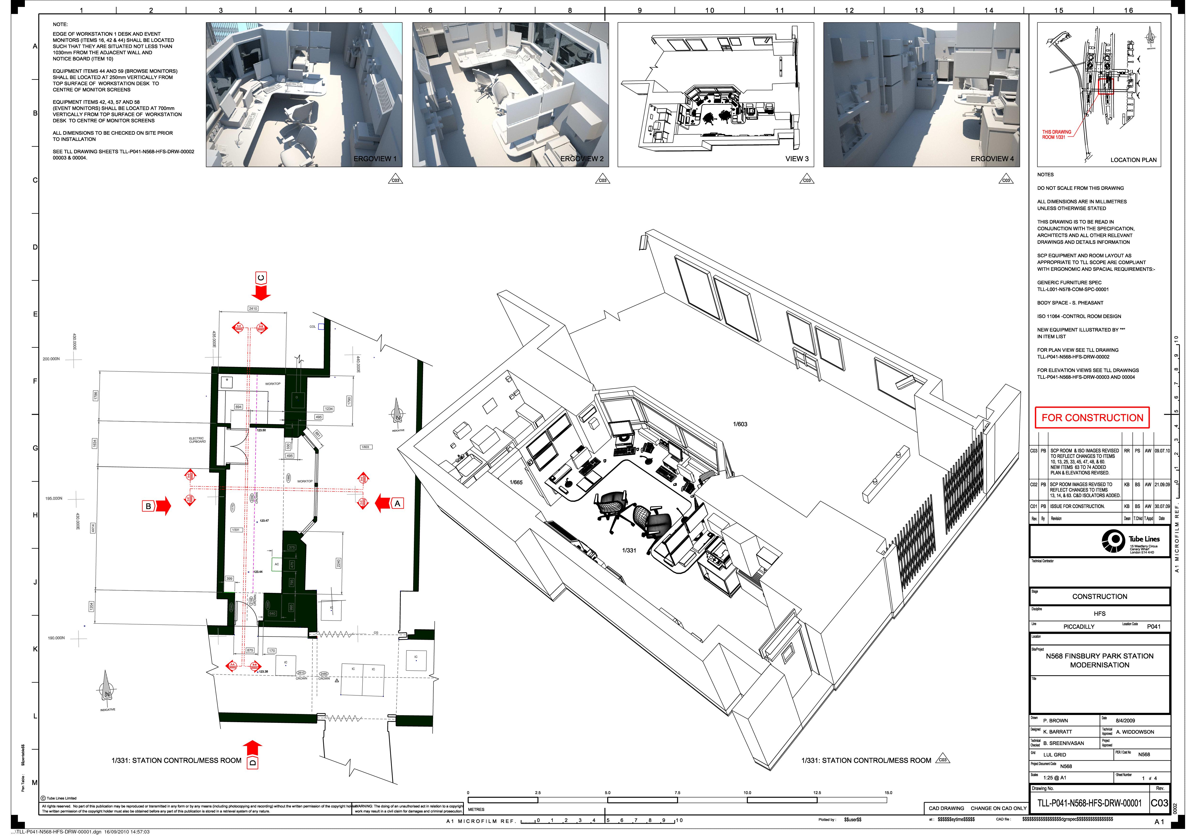HF CAD Installation drawings by Paul Alexander Brown at Coroflot.com