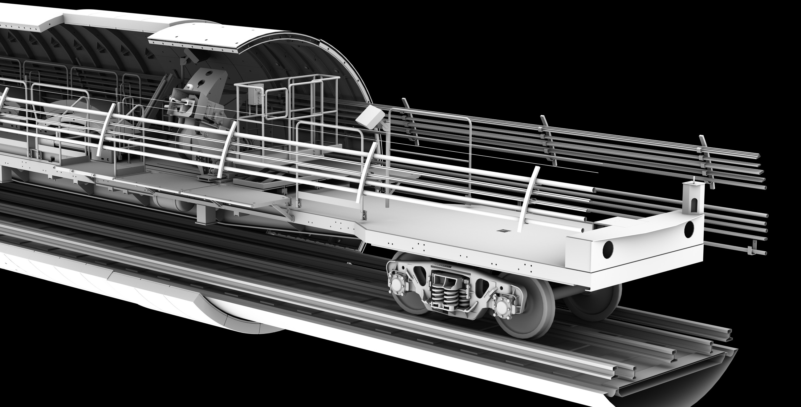 Tunneling / Rolling Stock Design by Paul Alexander Brown at Coroflot.com