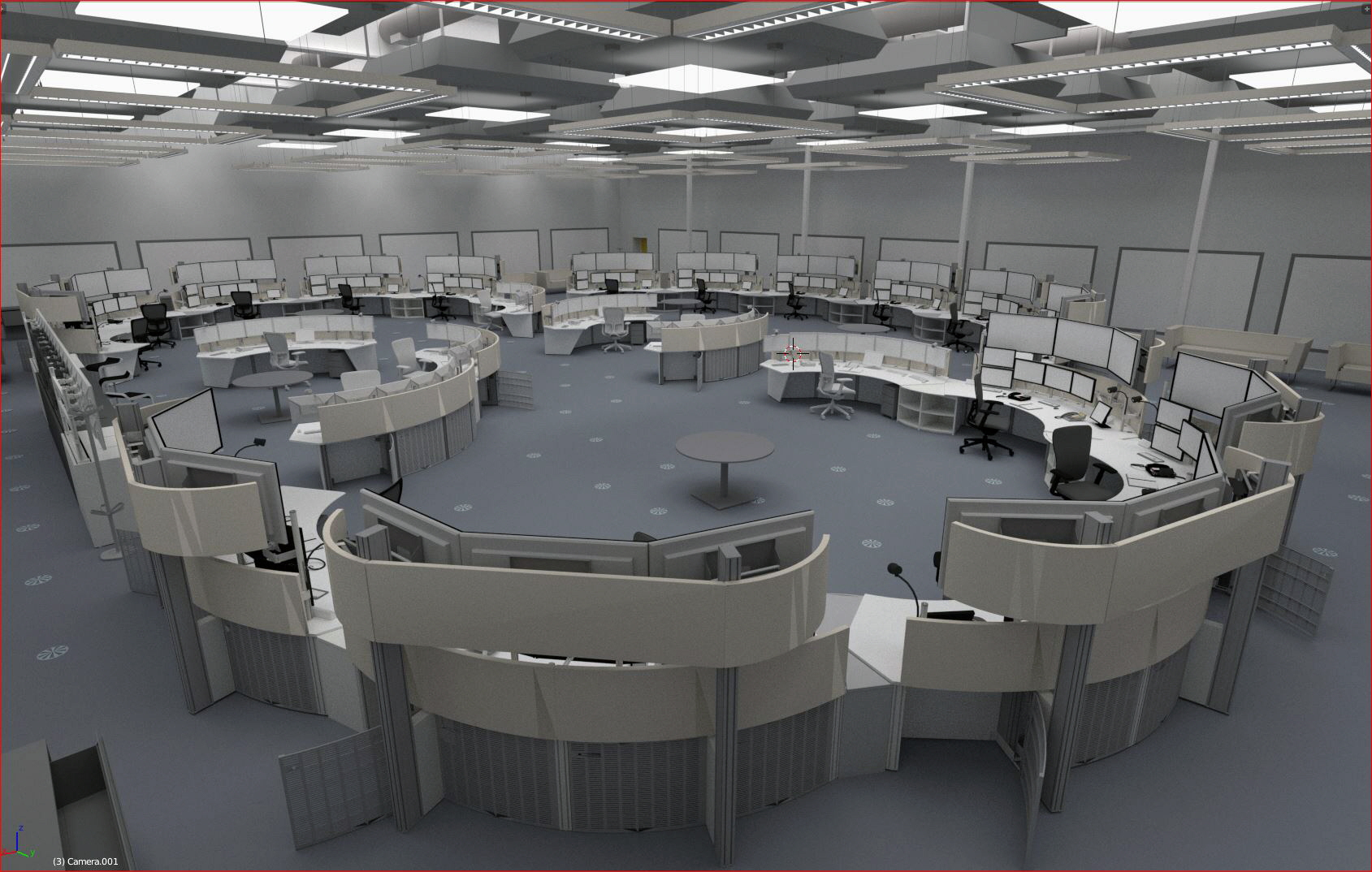 London Underground TfL Train/Signal Control Centre Design: 01 by Paul ...