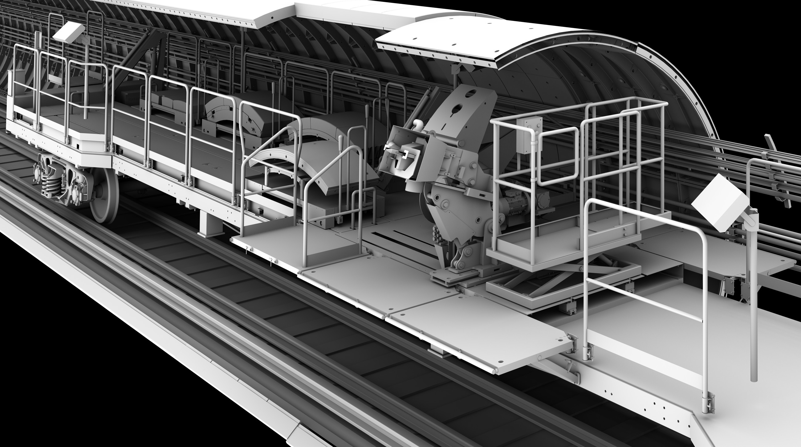 Tunneling / Rolling Stock Design by Paul Alexander Brown at Coroflot.com