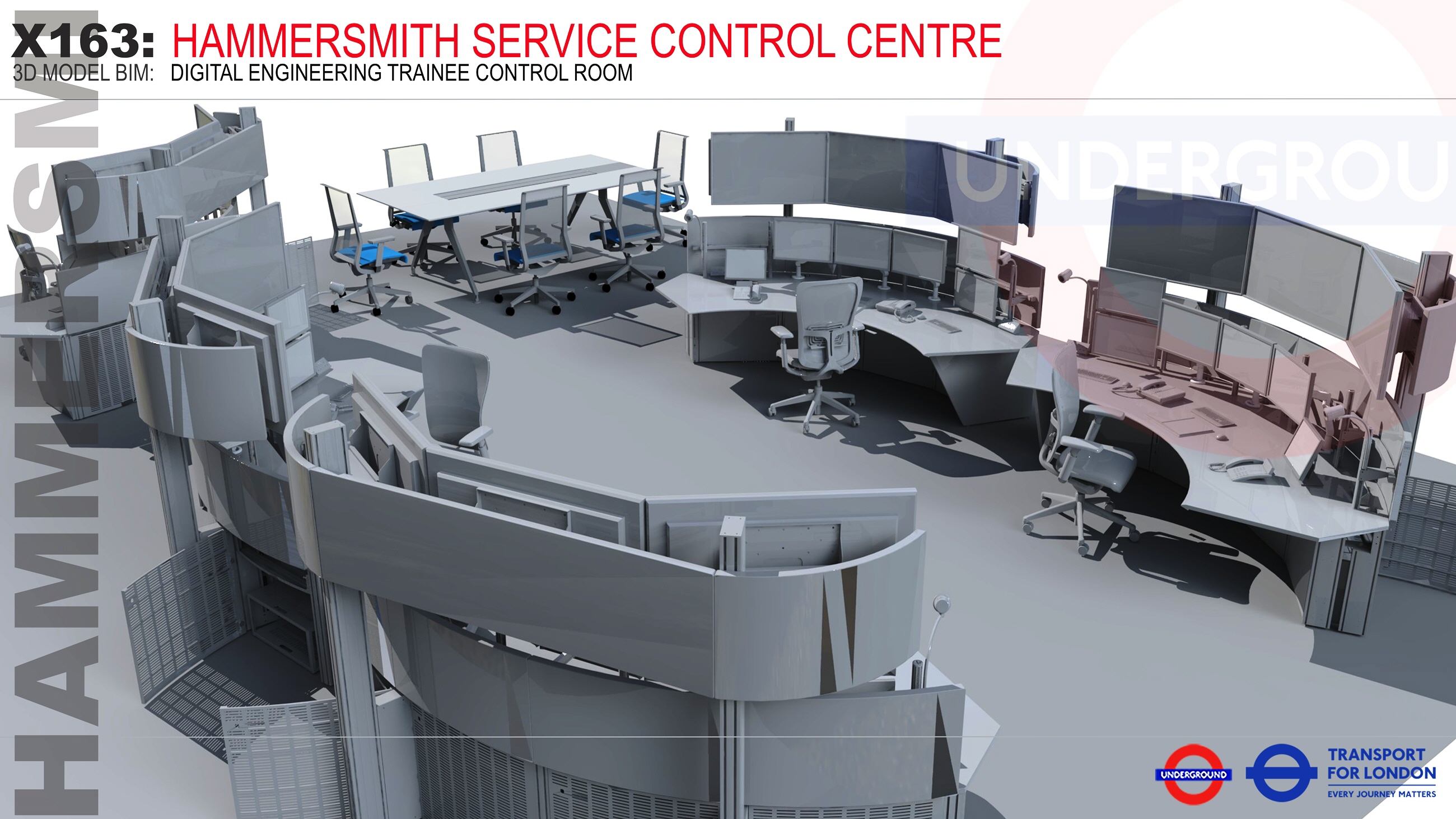 London Underground TfL Train/Signal Control Centre Design: 01 by Paul ...