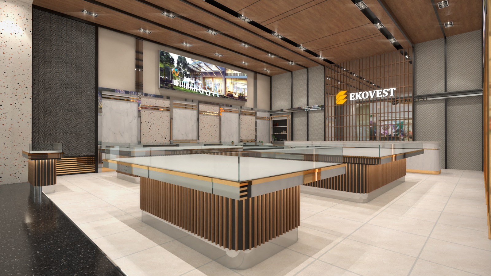 Real Estate Sales Gallery Design Proposal by Qian Wen at Coroflot.com