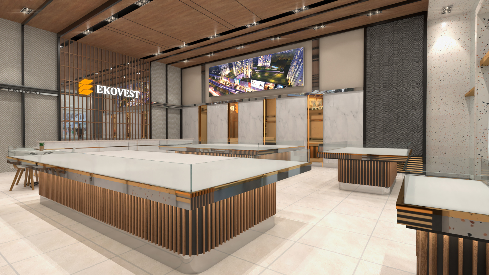 Real Estate Sales Gallery Design Proposal by Qian Wen at Coroflot.com