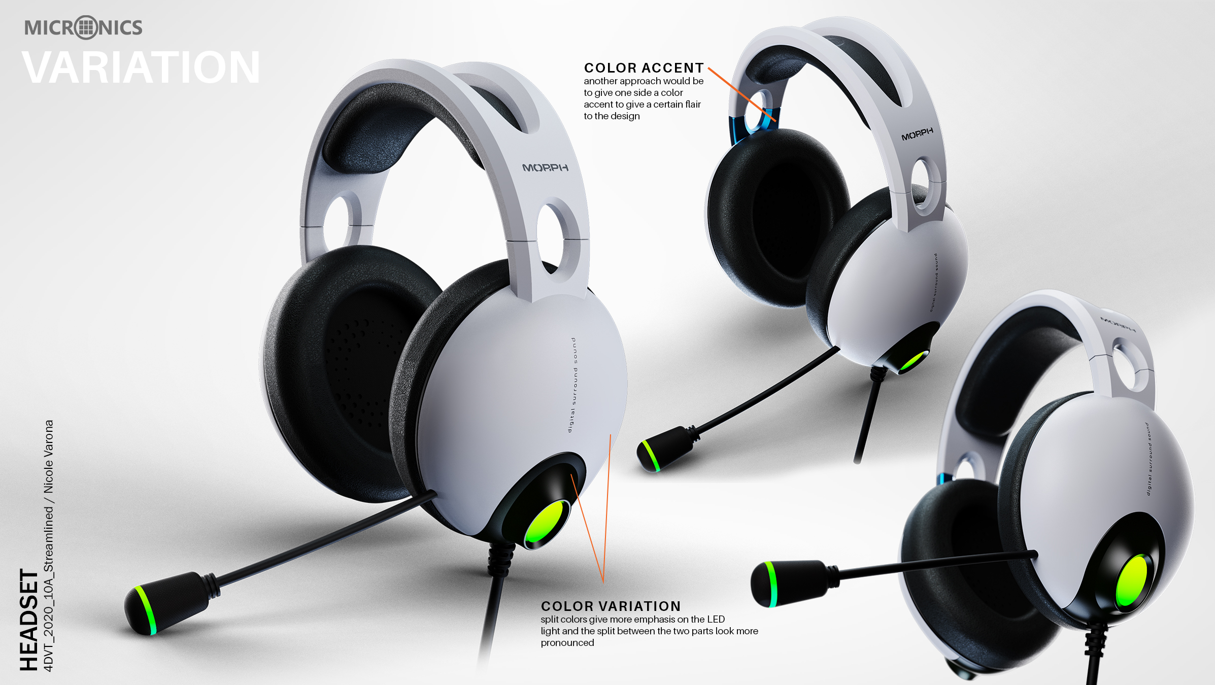 Morph Headset - Alien Ship Inspired by Nicole Varona at Coroflot.com