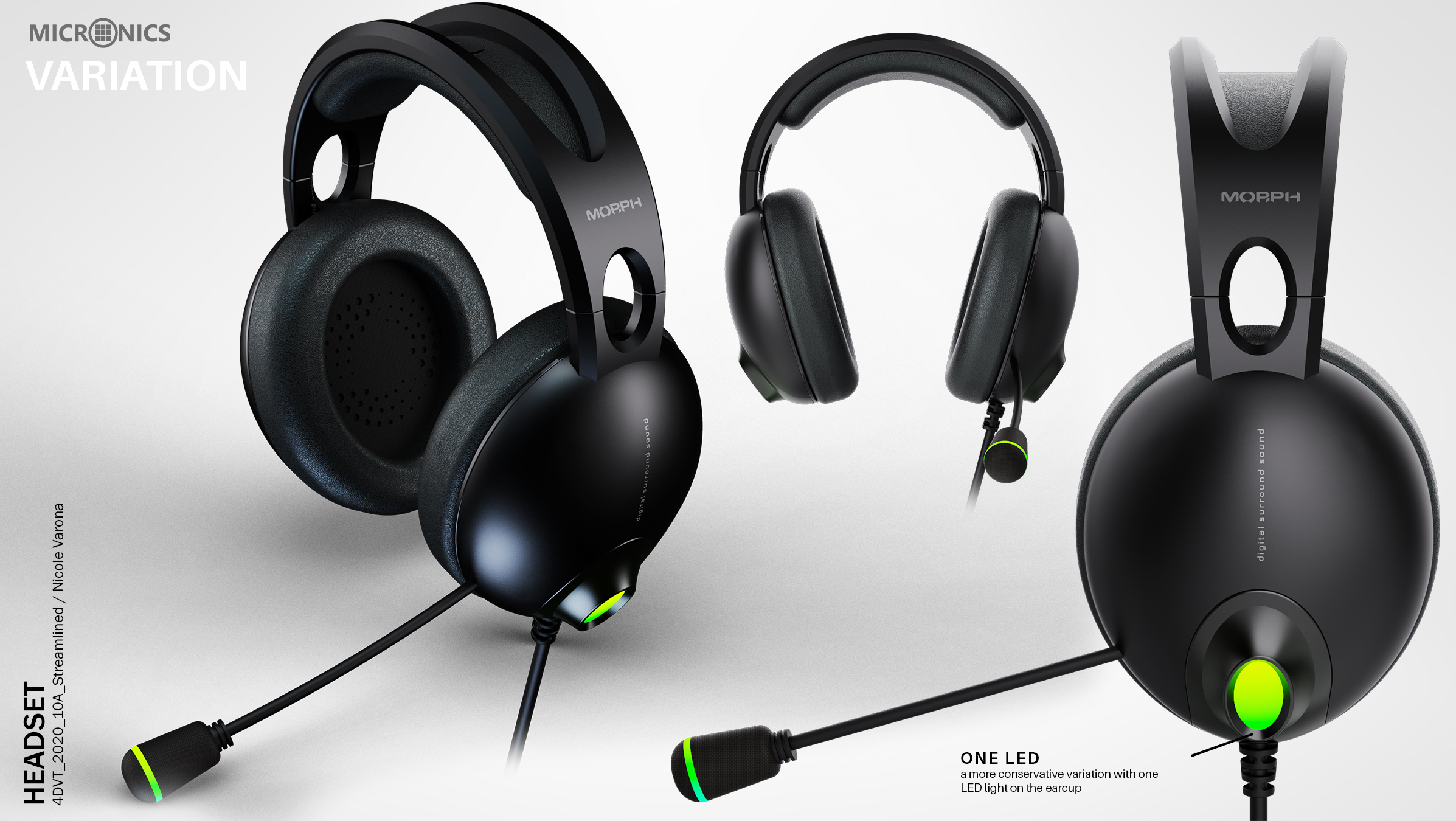 Morph Headset - Alien Ship Inspired by Nicole Varona at Coroflot.com