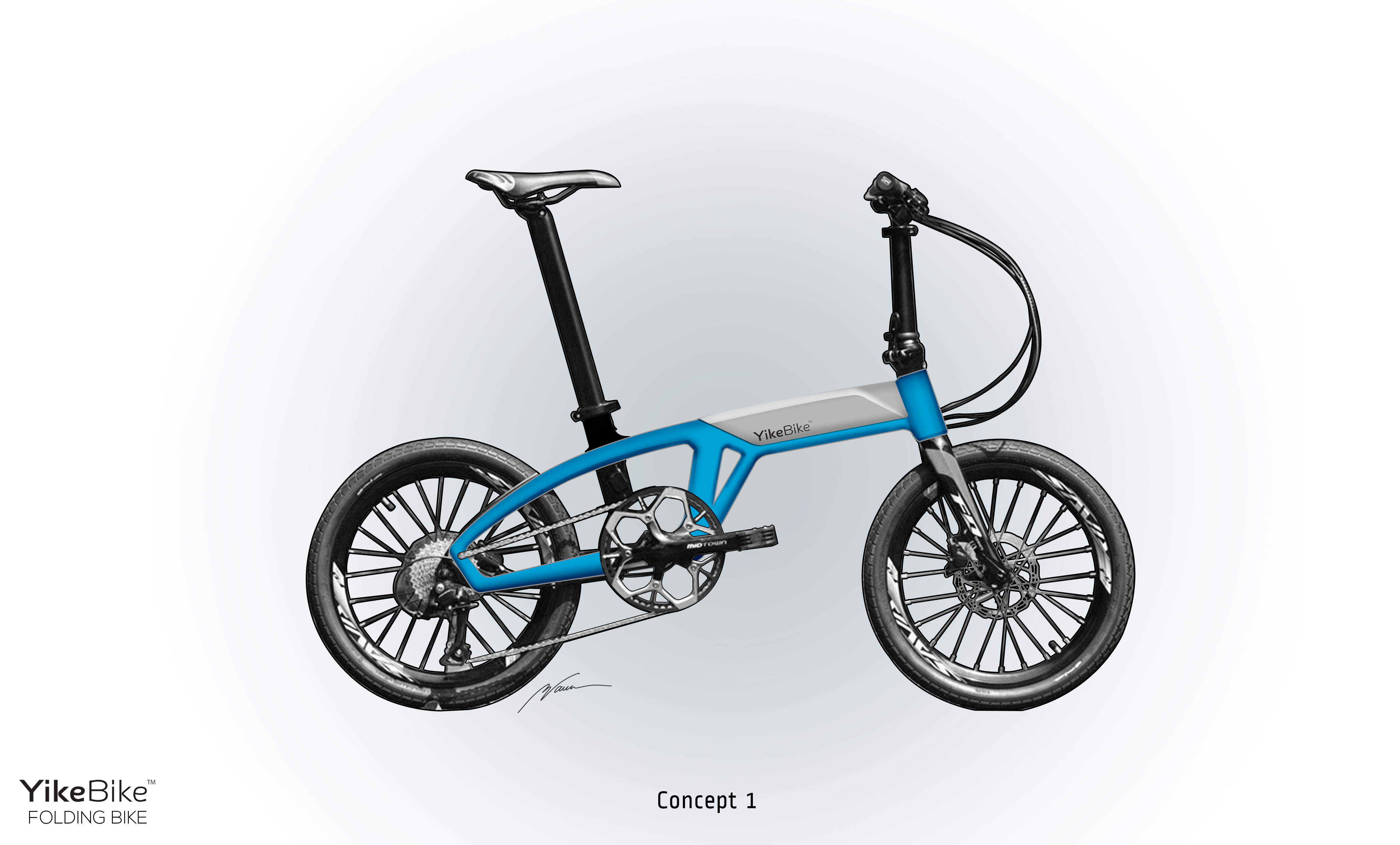Bike Design - Yike Bike electric folding bike by Nicole Varona at ...