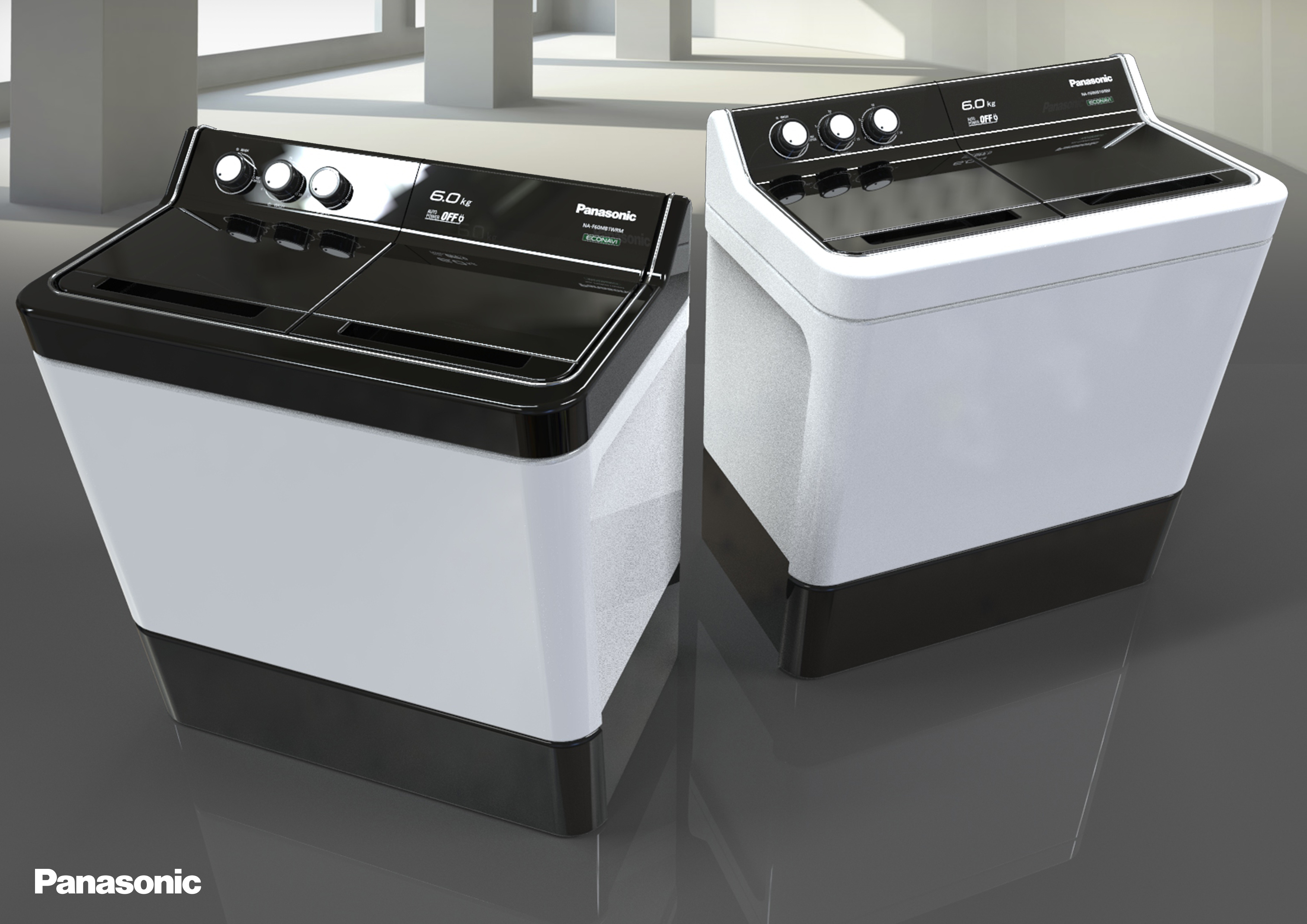 Panasonic - 2016 Twin-Tub Washing Machine by Nicole Varona at Coroflot.com
