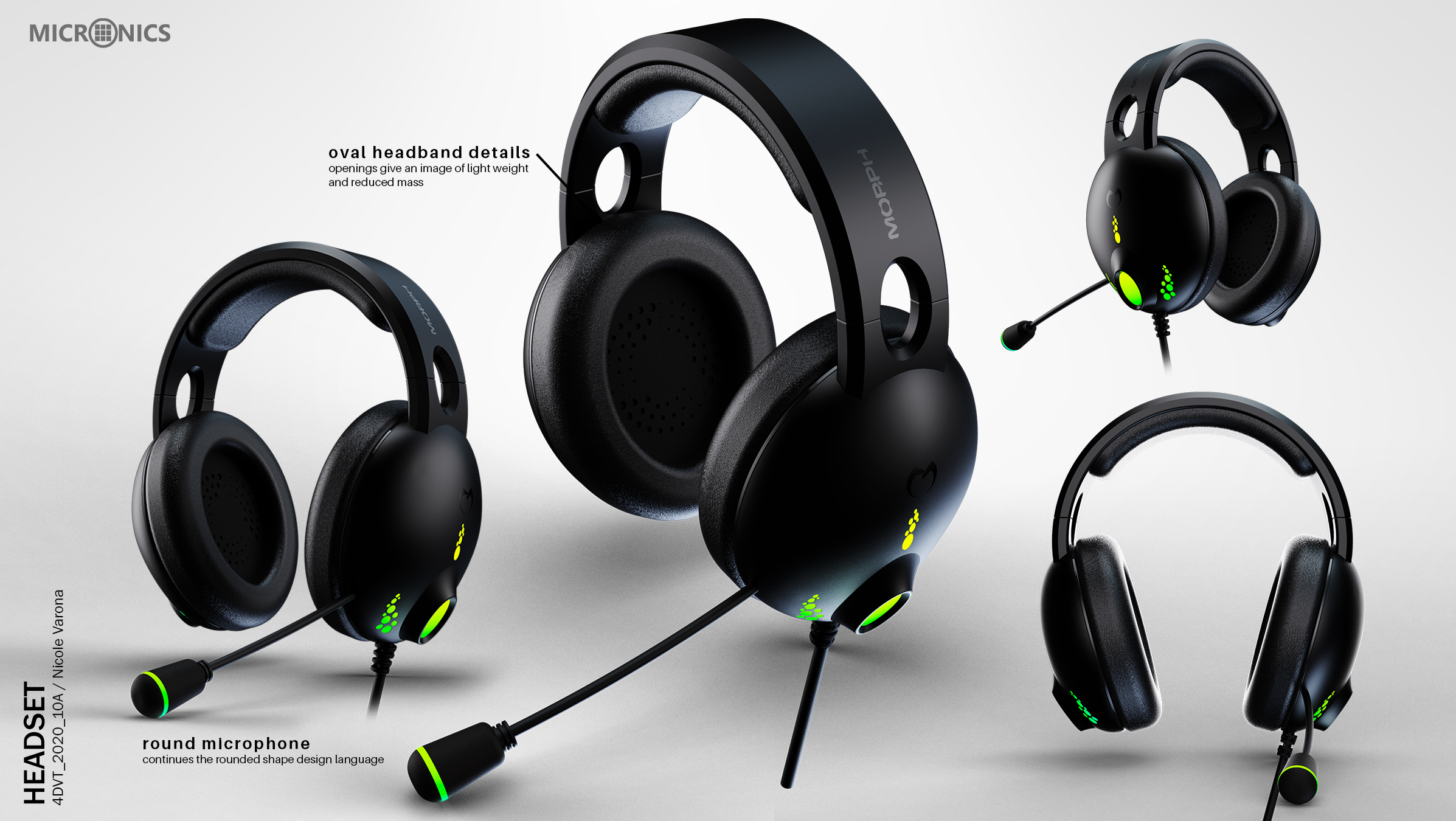 Morph Headset - Alien Ship Inspired by Nicole Varona at Coroflot.com