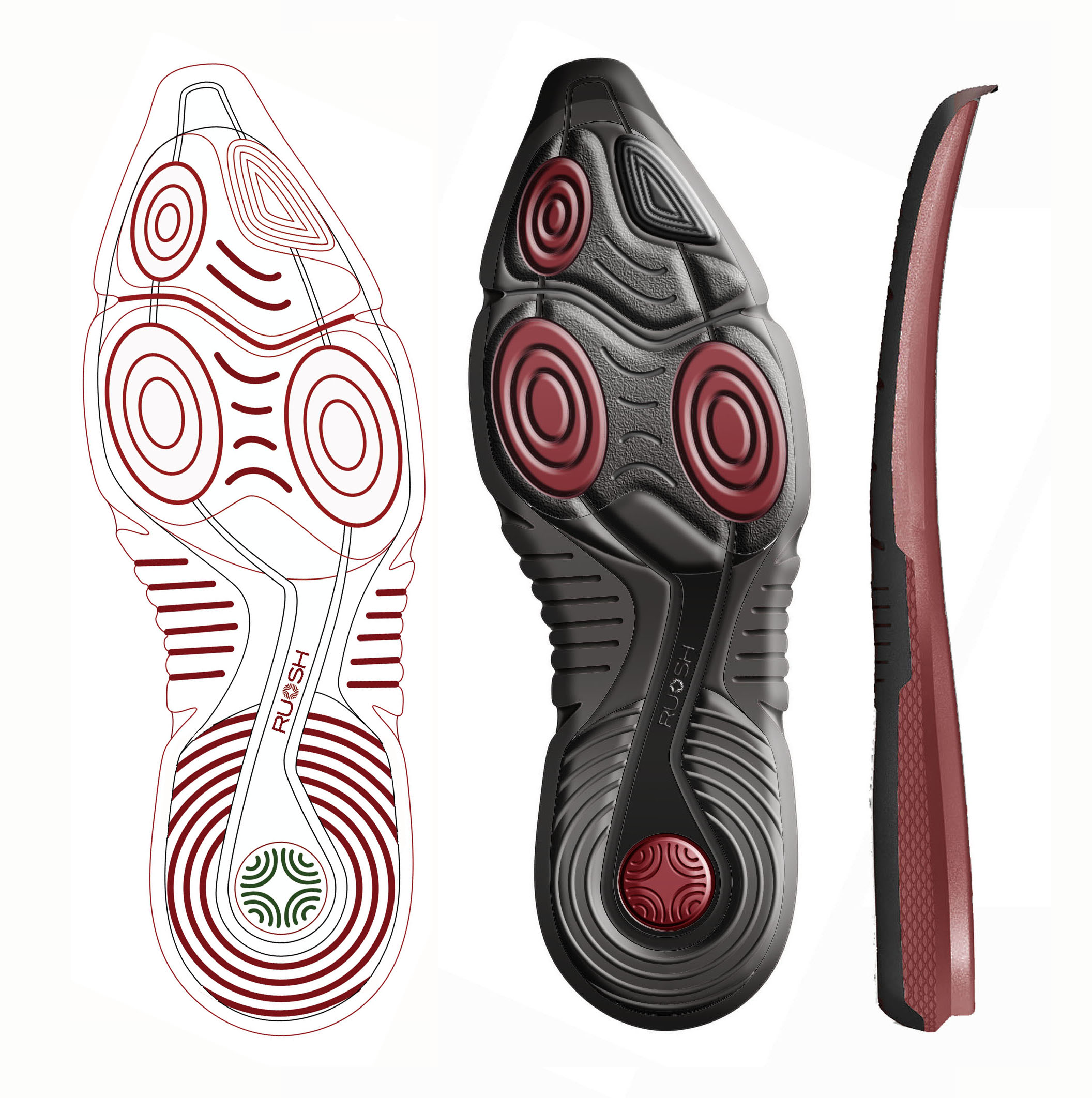 Lightweight EVA Sole designs by MADHUR SAIKIA at Coroflot.com