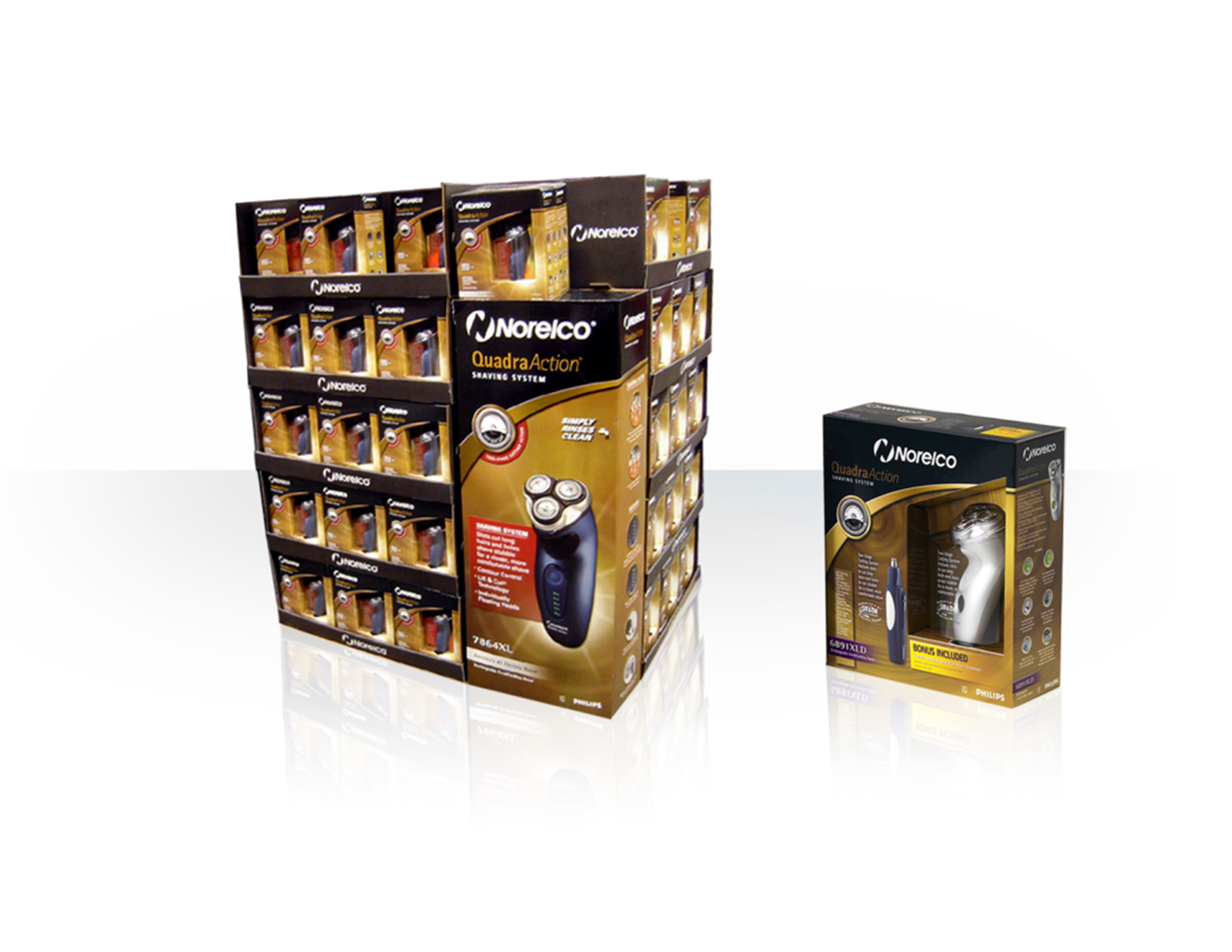 Norelco Thermoform and Shadow Box Shaver Packaging by Lenny DiChiara at ...