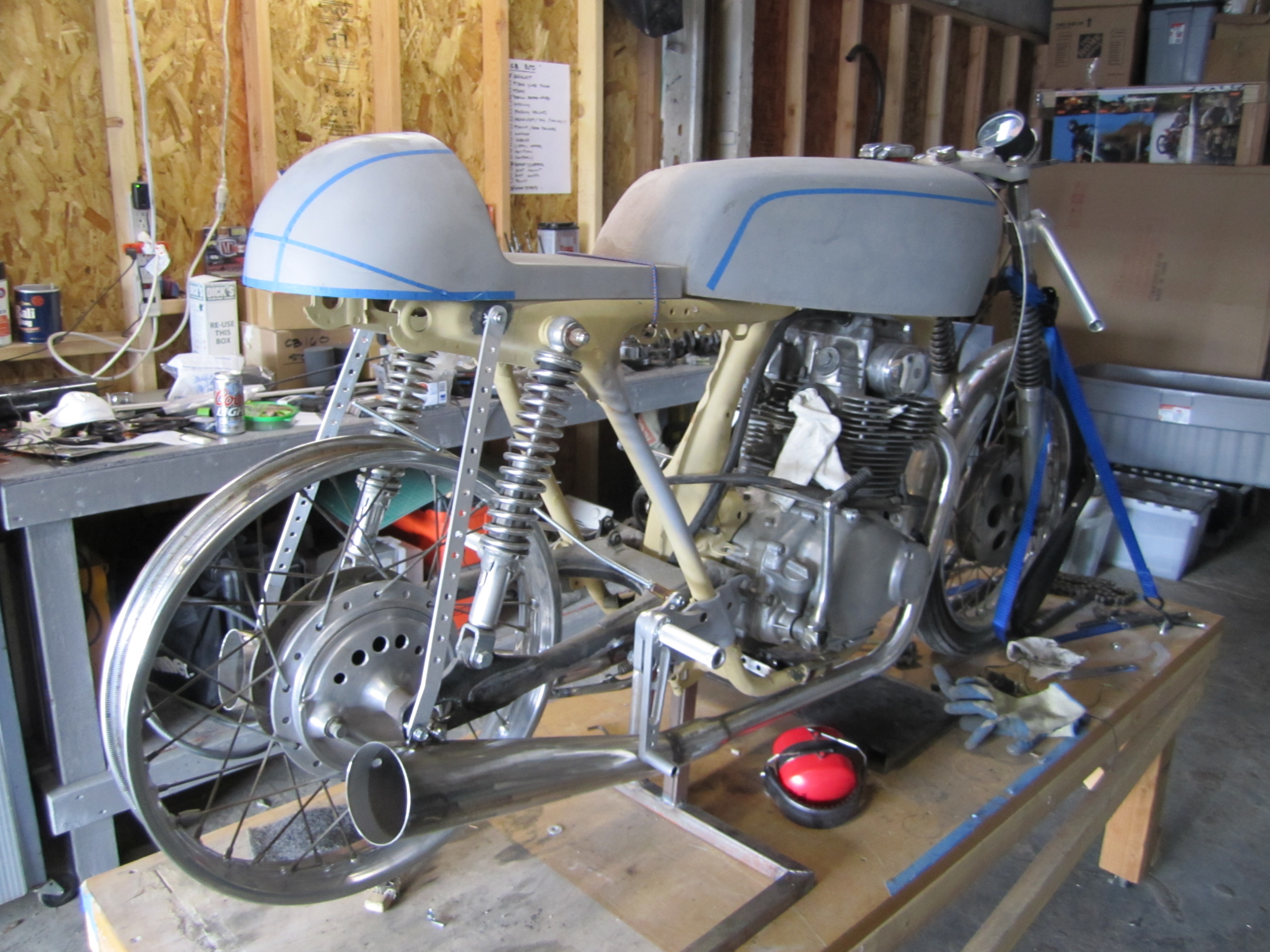Vintage Motorcycle Builds by Don Stiff at Coroflot.com