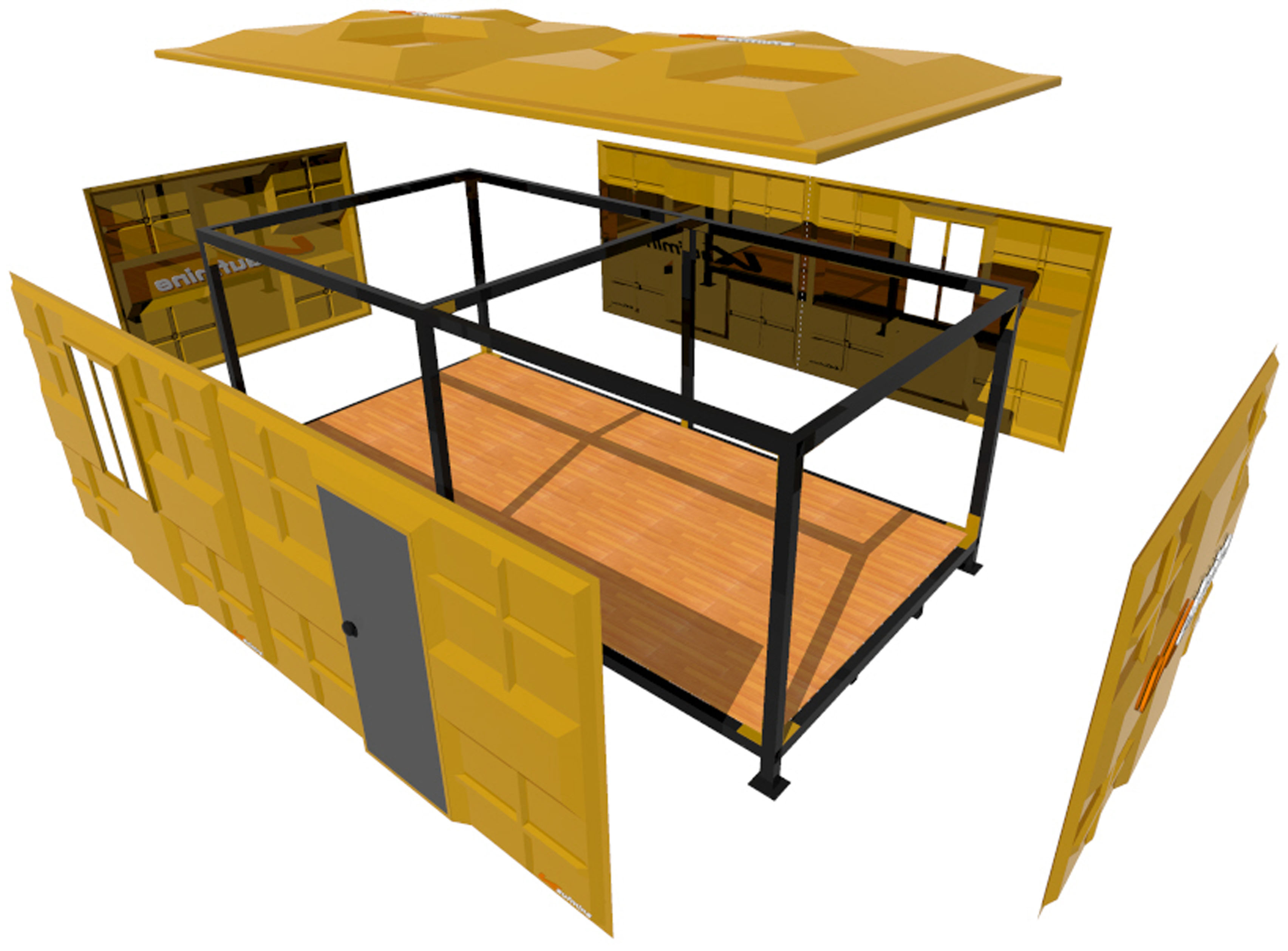 Modulos habitables tipo Mecano by Manuel Ronda at Coroflot.com