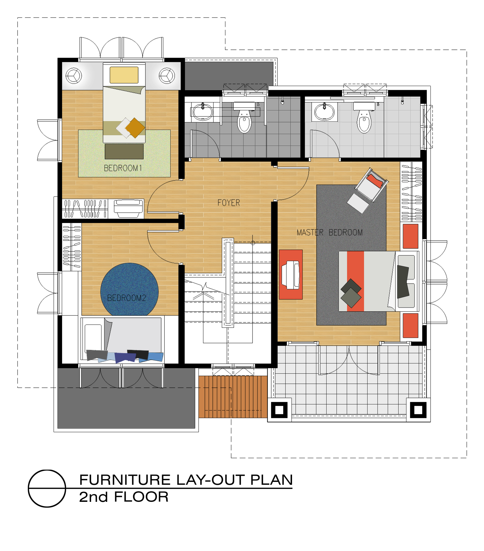 2D Interior and Exterior Illustrate by THAPANA KUSIRIVATANANUKUL at ...
