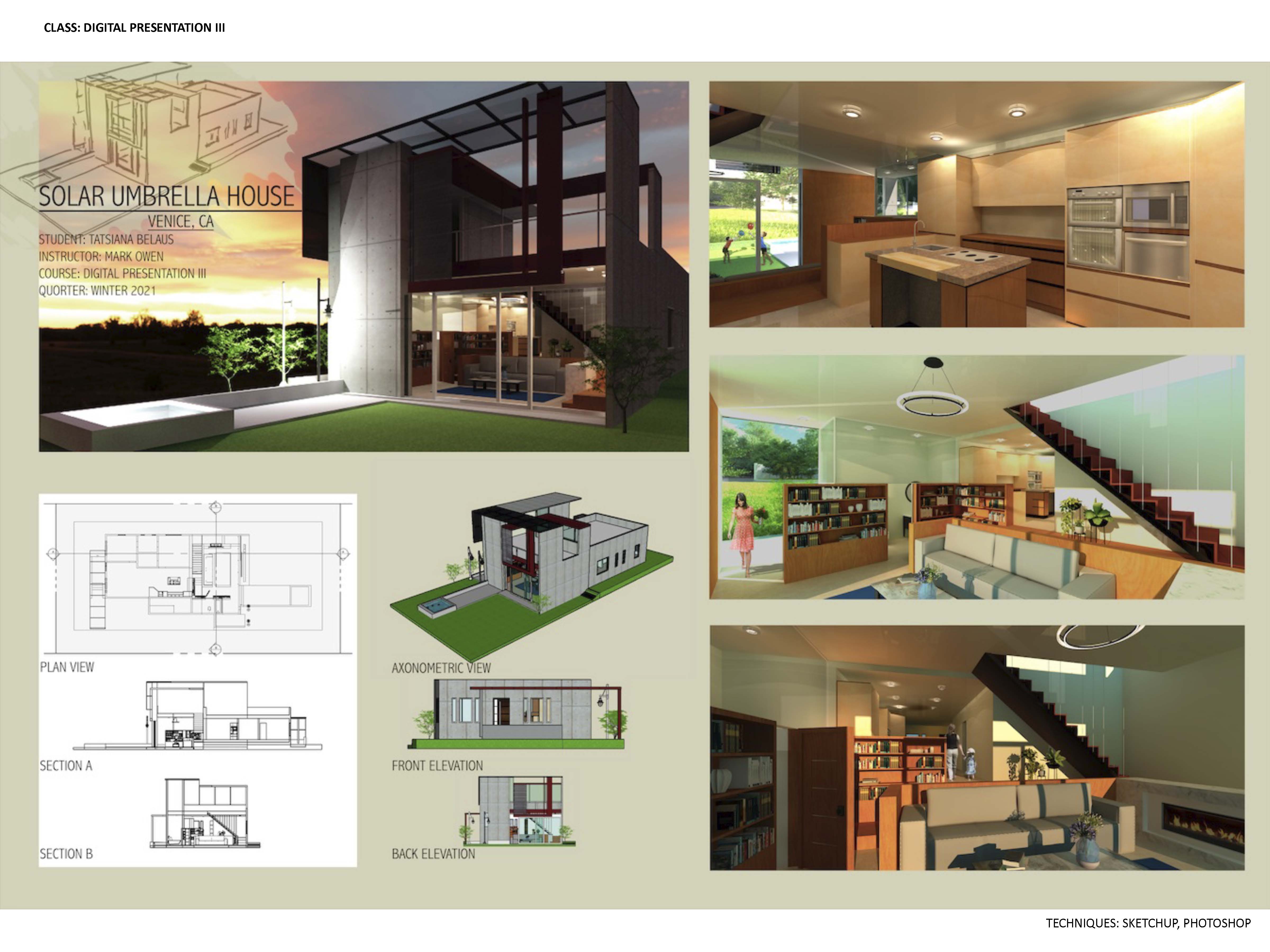 Interior Design Student Portfolio by Tanya Belaus at Coroflot.com