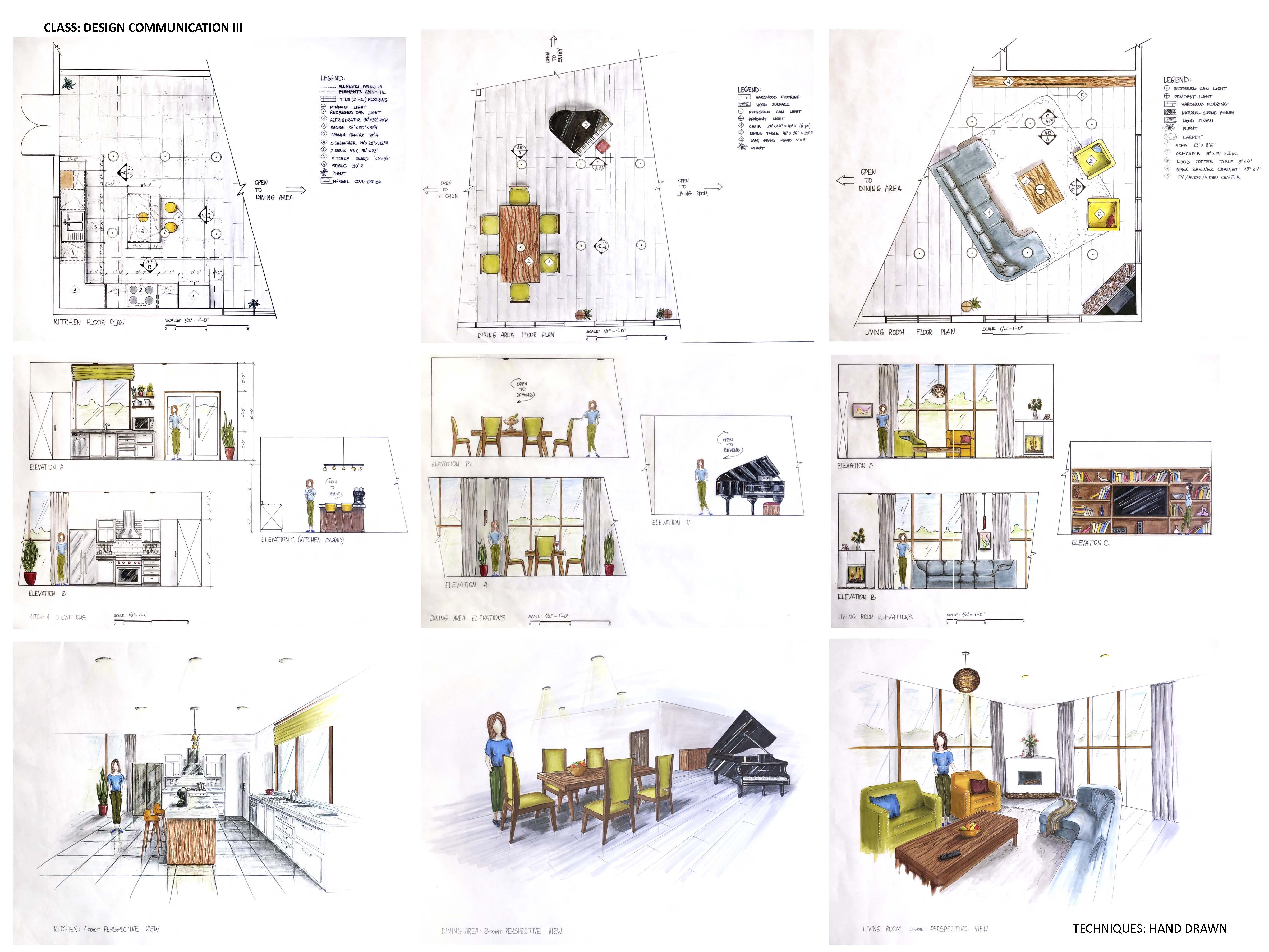 Interior Design Student Portfolio by Tanya Belaus at Coroflot.com