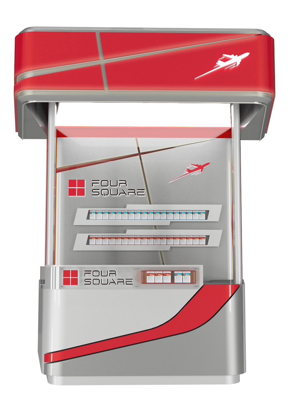 Brand Shop Four Square Cigarette by Rahul Dev at Coroflot.com