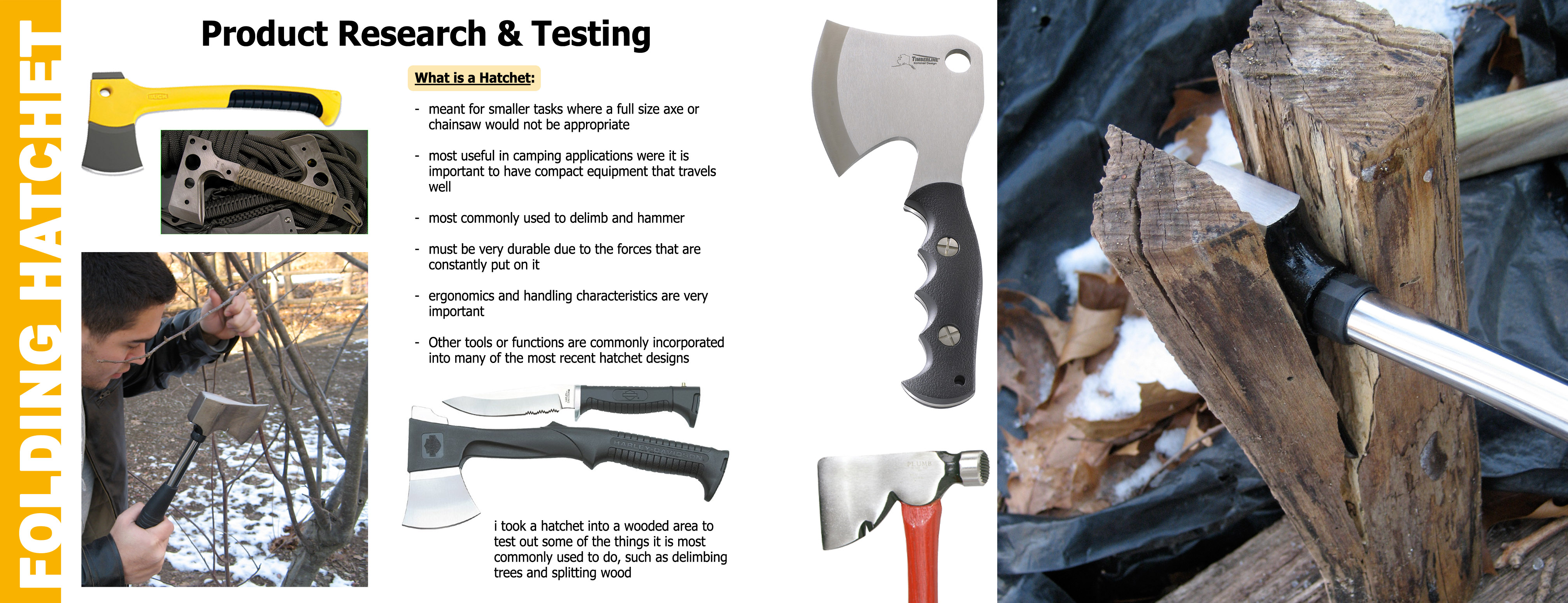 Folding Hatchet Design by Mark Menendez at Coroflot.com