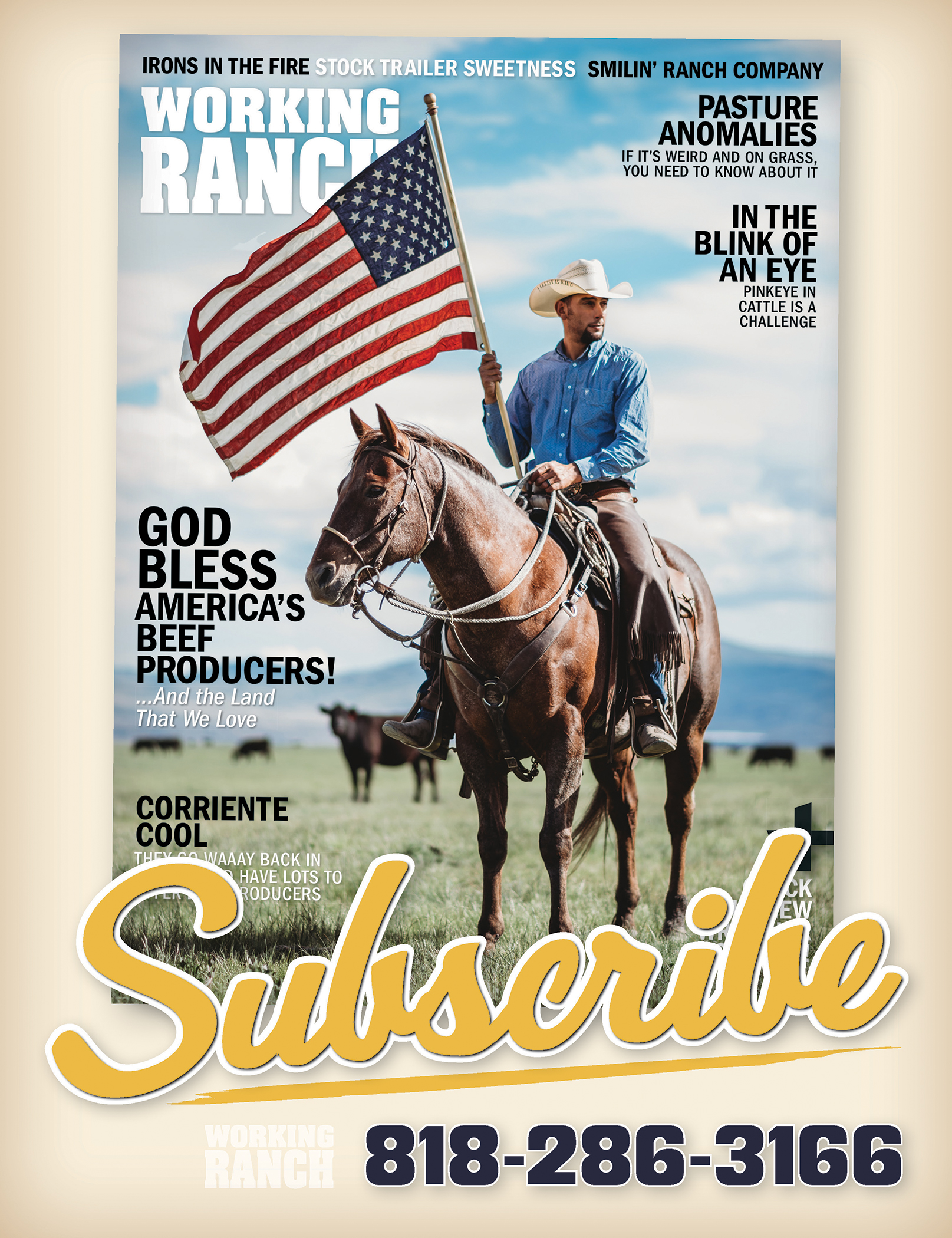 Working Ranch magazine - house ad - Subscribe by Jarrett Love at ...