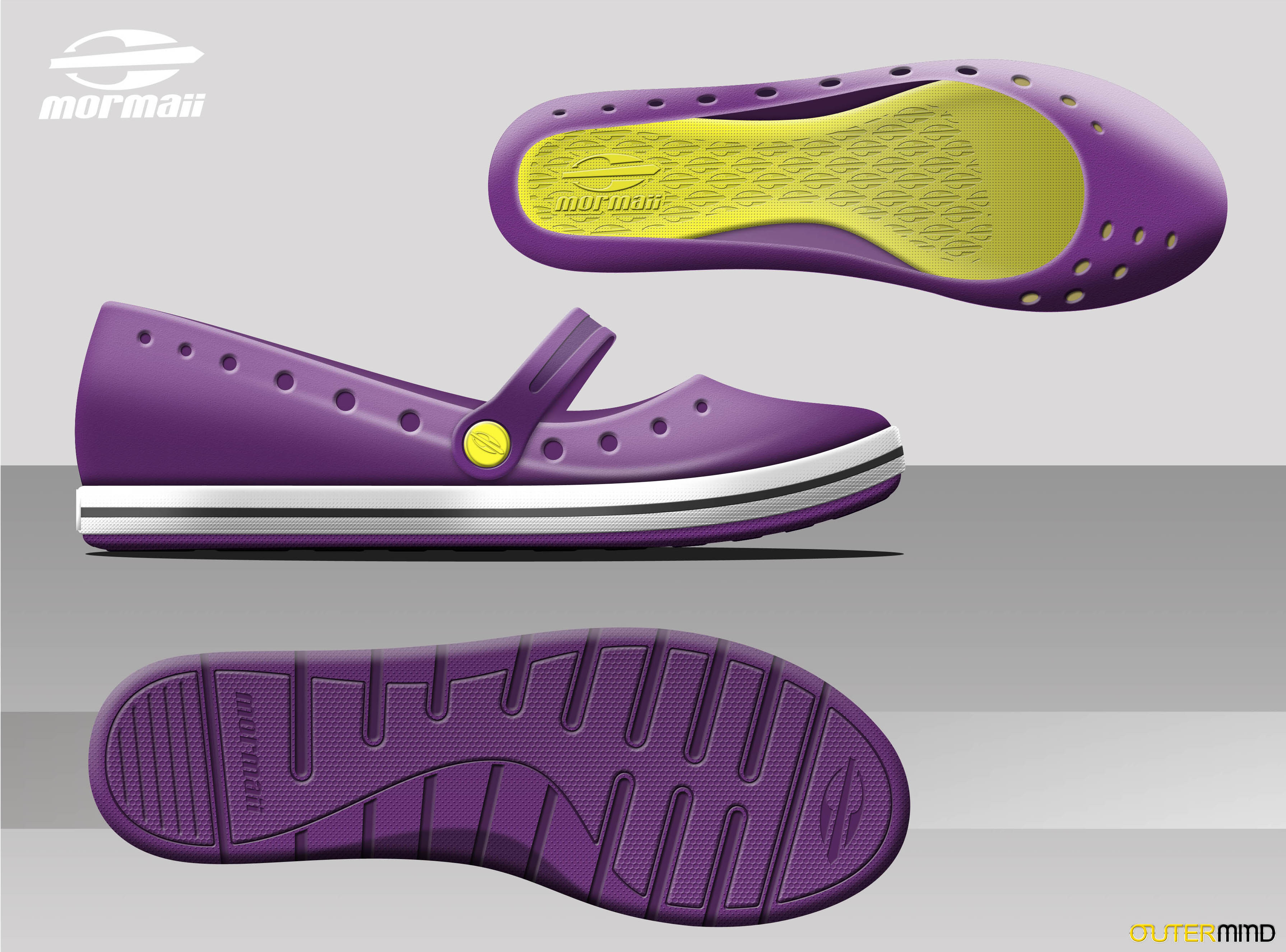 Full EVA Female Shoe. by Alexandre Allgayer at Coroflot.com