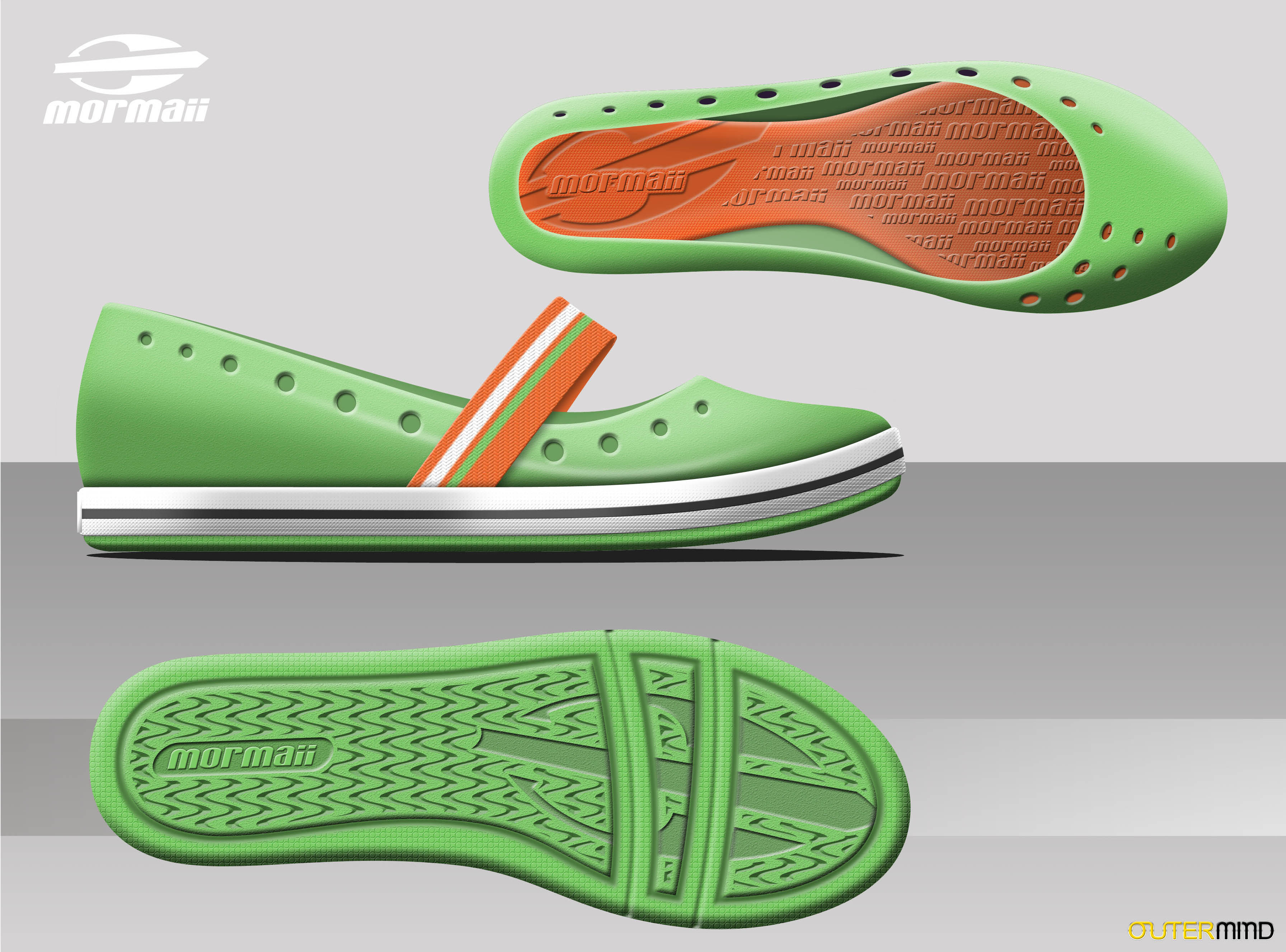 Full EVA Female Shoe. by Alexandre Allgayer at Coroflot.com