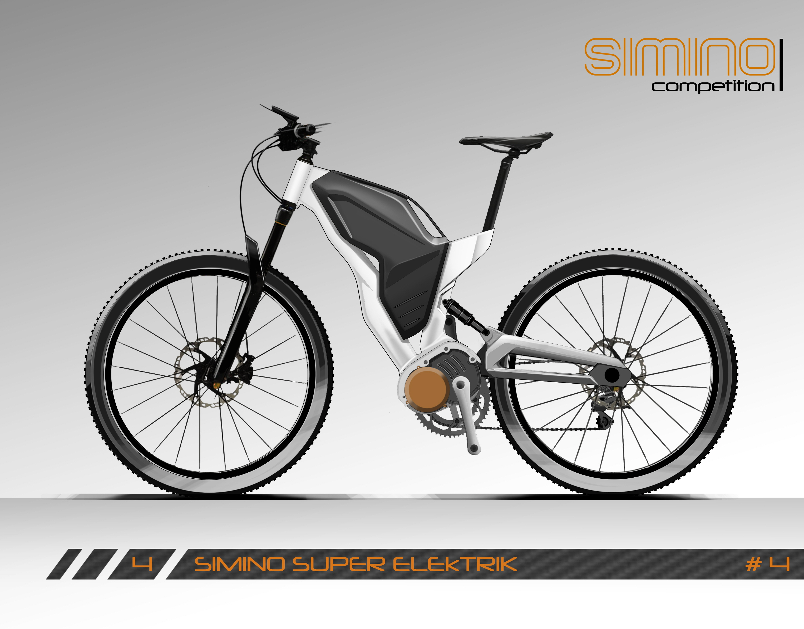 Simino Edge 350 watt e-bike by Olivier Murro at Coroflot.com