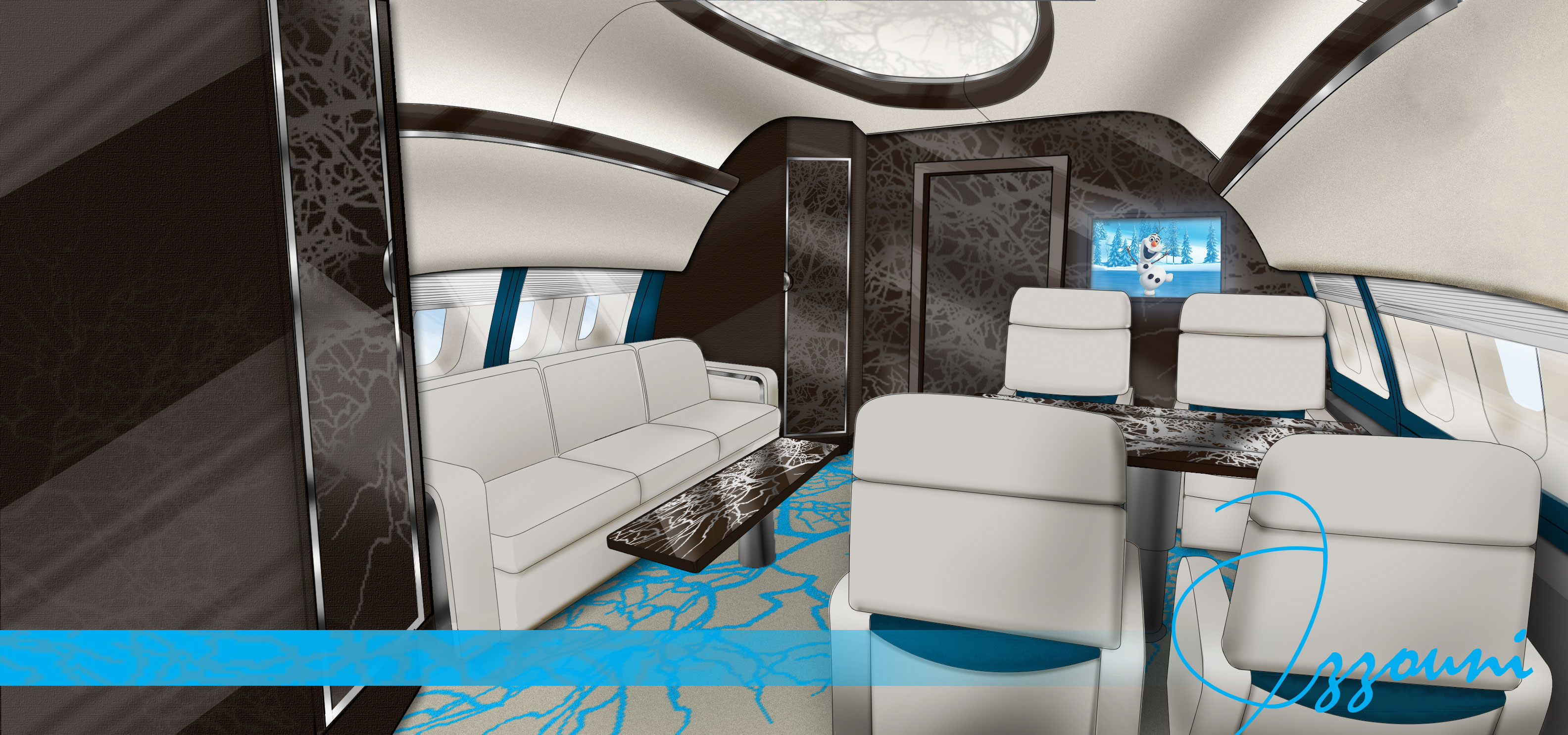 Lineage VIP A320 by Peter Azzouni at Coroflot.com