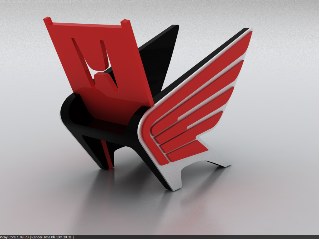 The Honda Chair by Aaron Brechbill at Coroflot.com