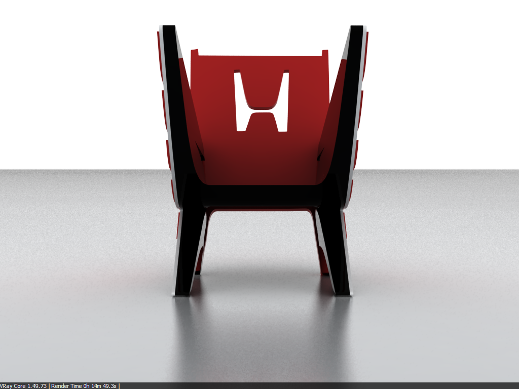 The Honda Chair by Aaron Brechbill at Coroflot.com