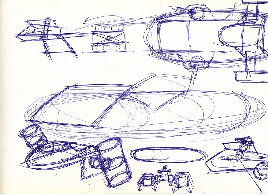 Hovercraft sketch by Scott Nacey at Coroflot.com