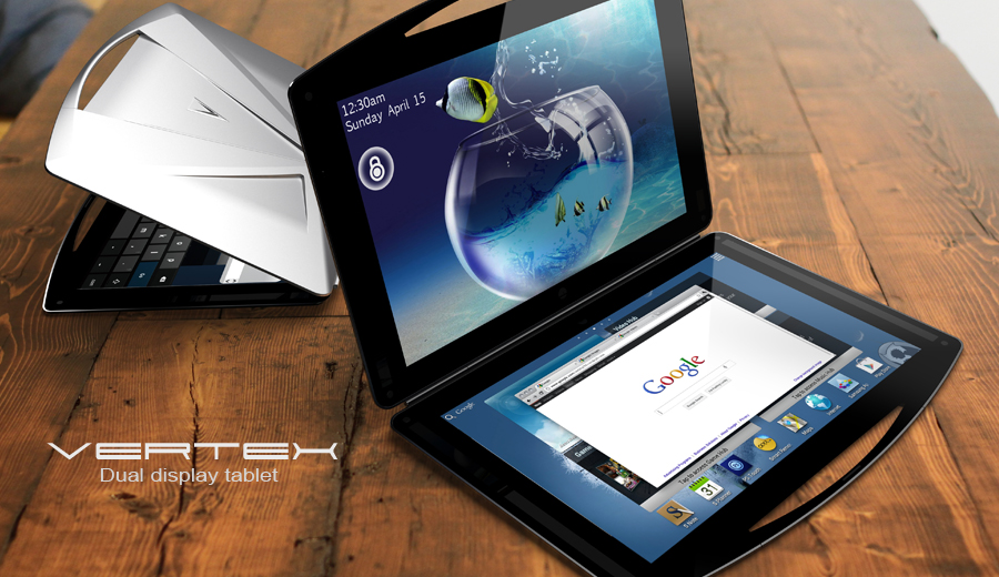 Vertex dual tablet by beau reid at Coroflot.com