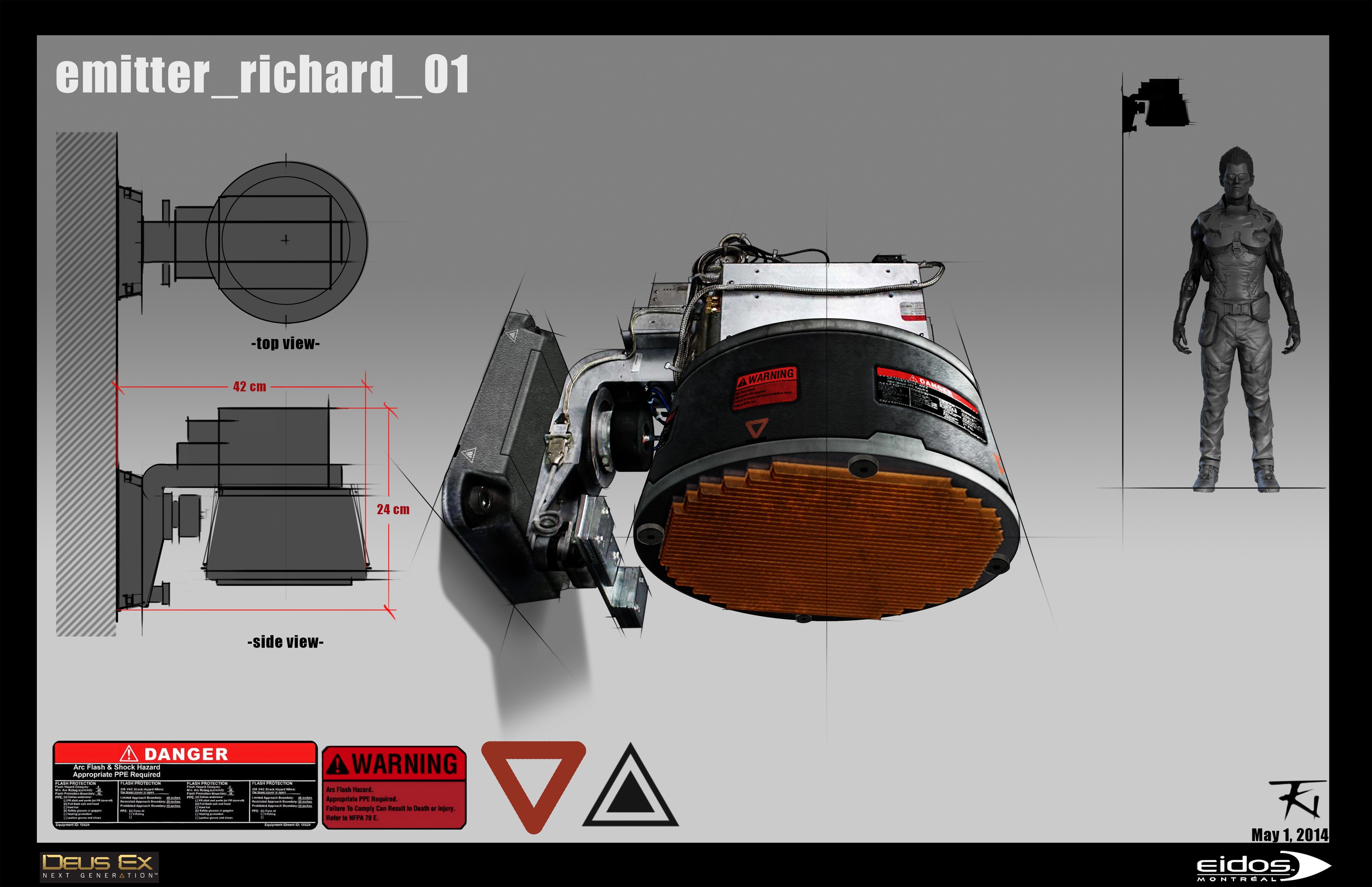 Gaming props design: Deus Ex Mankind Divided by Trong-Kim Nguyen at ...