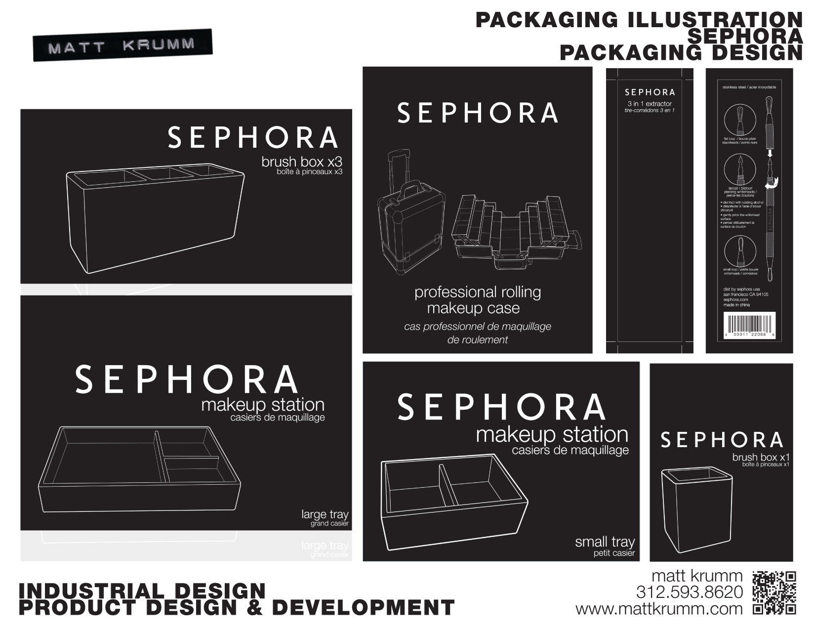 Sephora- Graphic Design by Matt Krumm at Coroflot.com