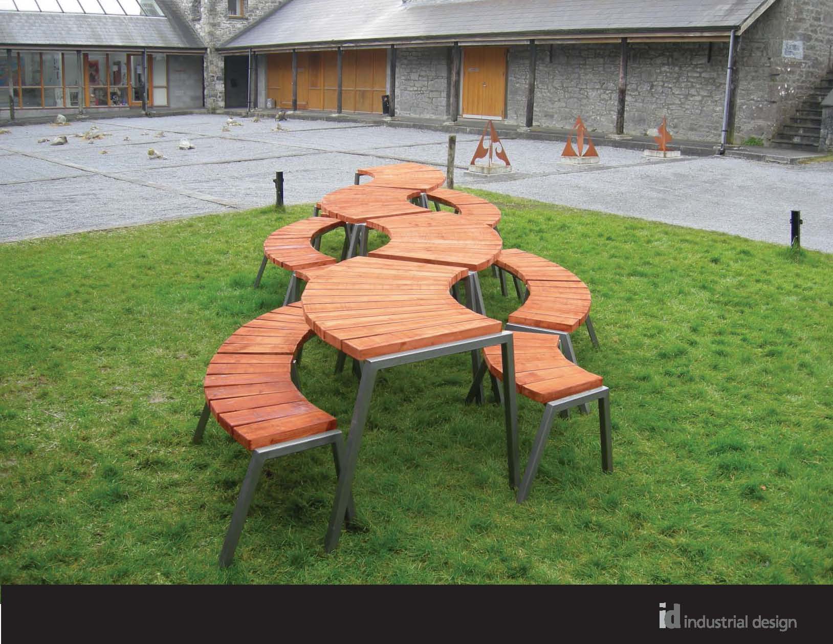 Quarter Table - Furniture Design by Coral Blanche at Coroflot.com