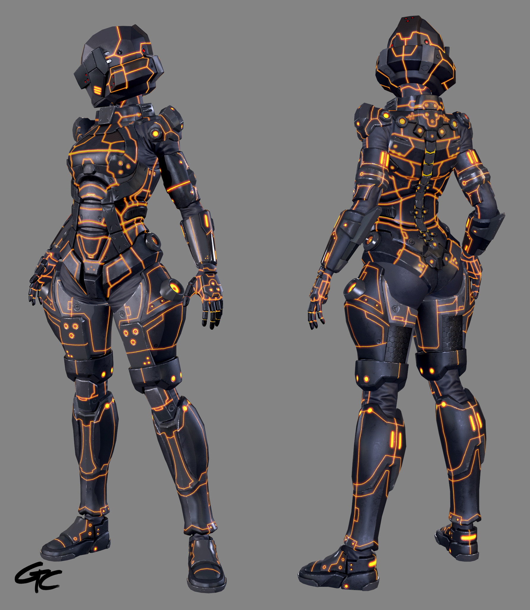 MP Proto Suit Type F by Gerald Cruz at Coroflot.com