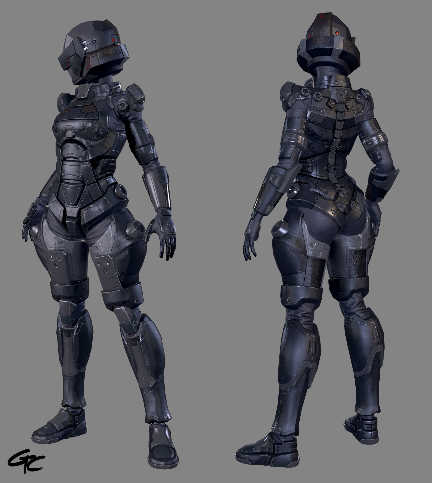 MP Proto Suit Type F by Gerald Cruz at Coroflot.com