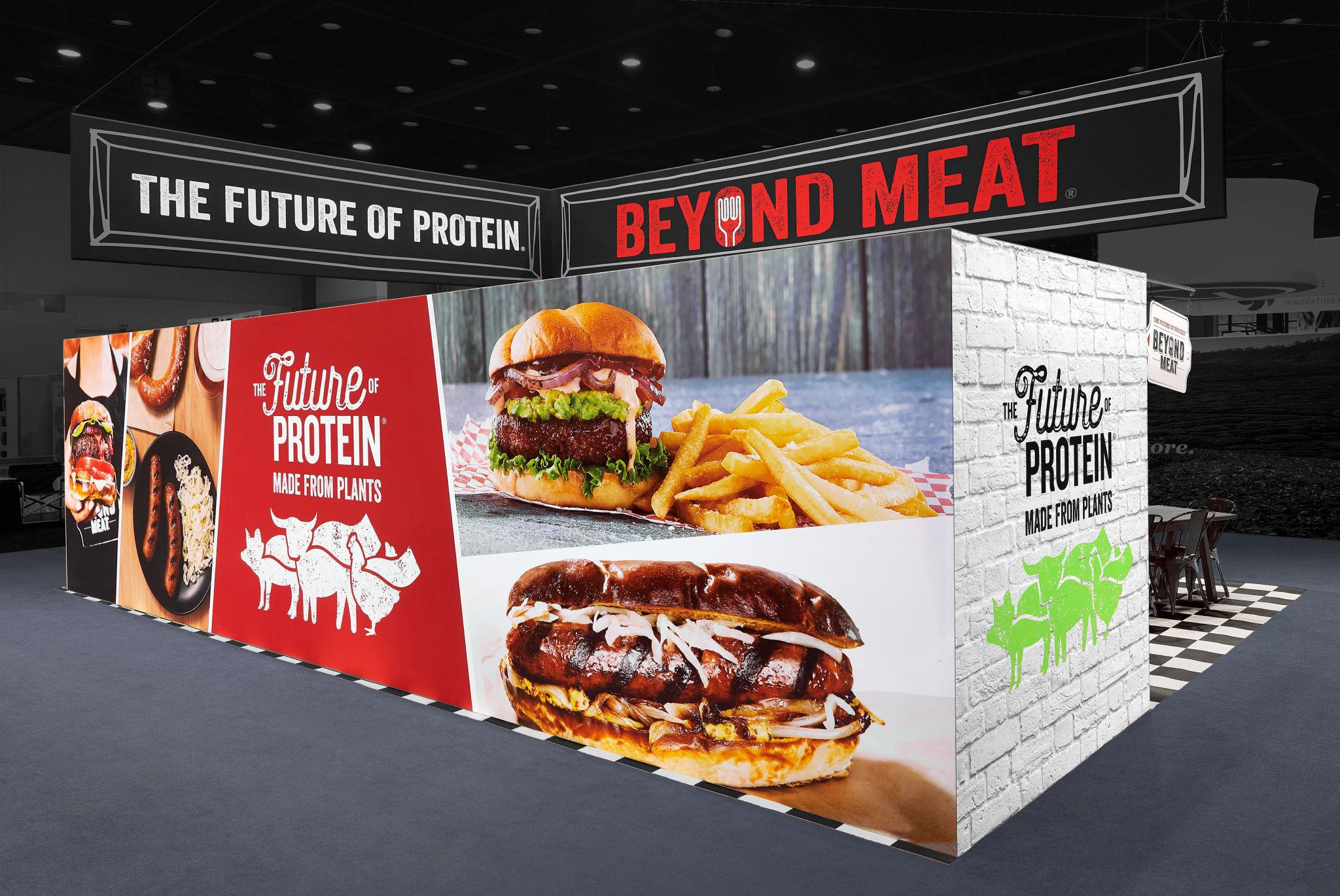 Beyond Meat - Exhibit design by Sarah Tisdale at Coroflot.com
