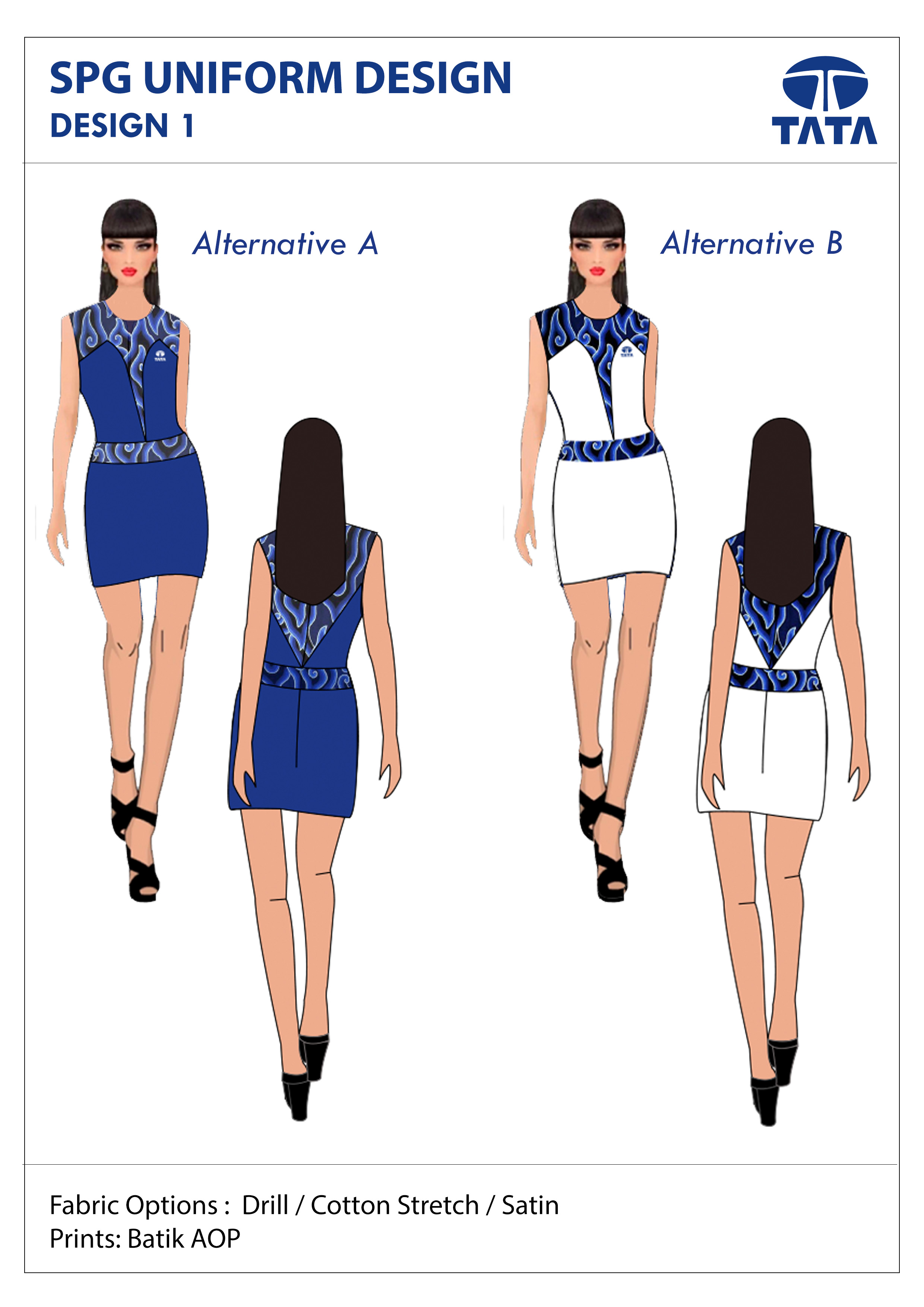 TATA SPG Uniform Design Pitch by Diah R. Amanda at Coroflot.com