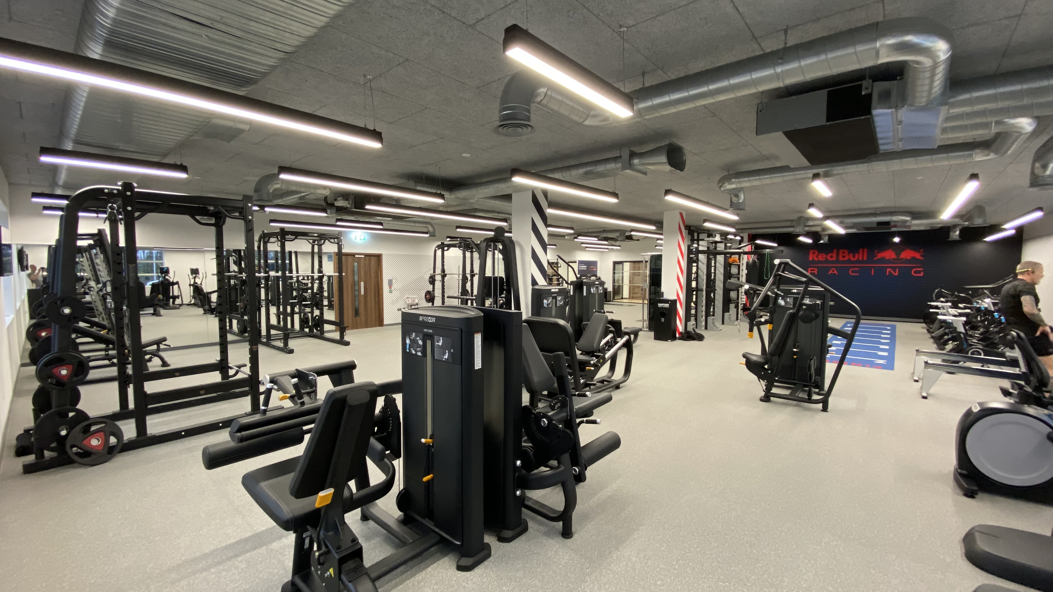 Red Bull Racing Staff Fitness Centre by STEFAN BRIDGES at Coroflot.com