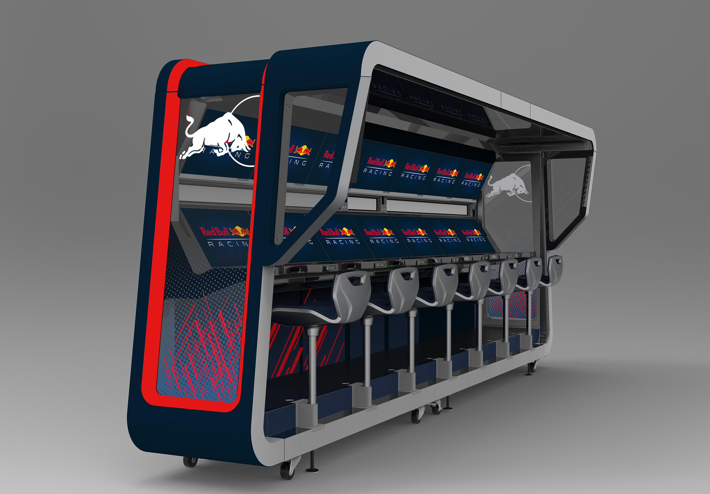 New Red Bull Racing Pitwall for 2021 onwards by STEFAN BRIDGES at ...