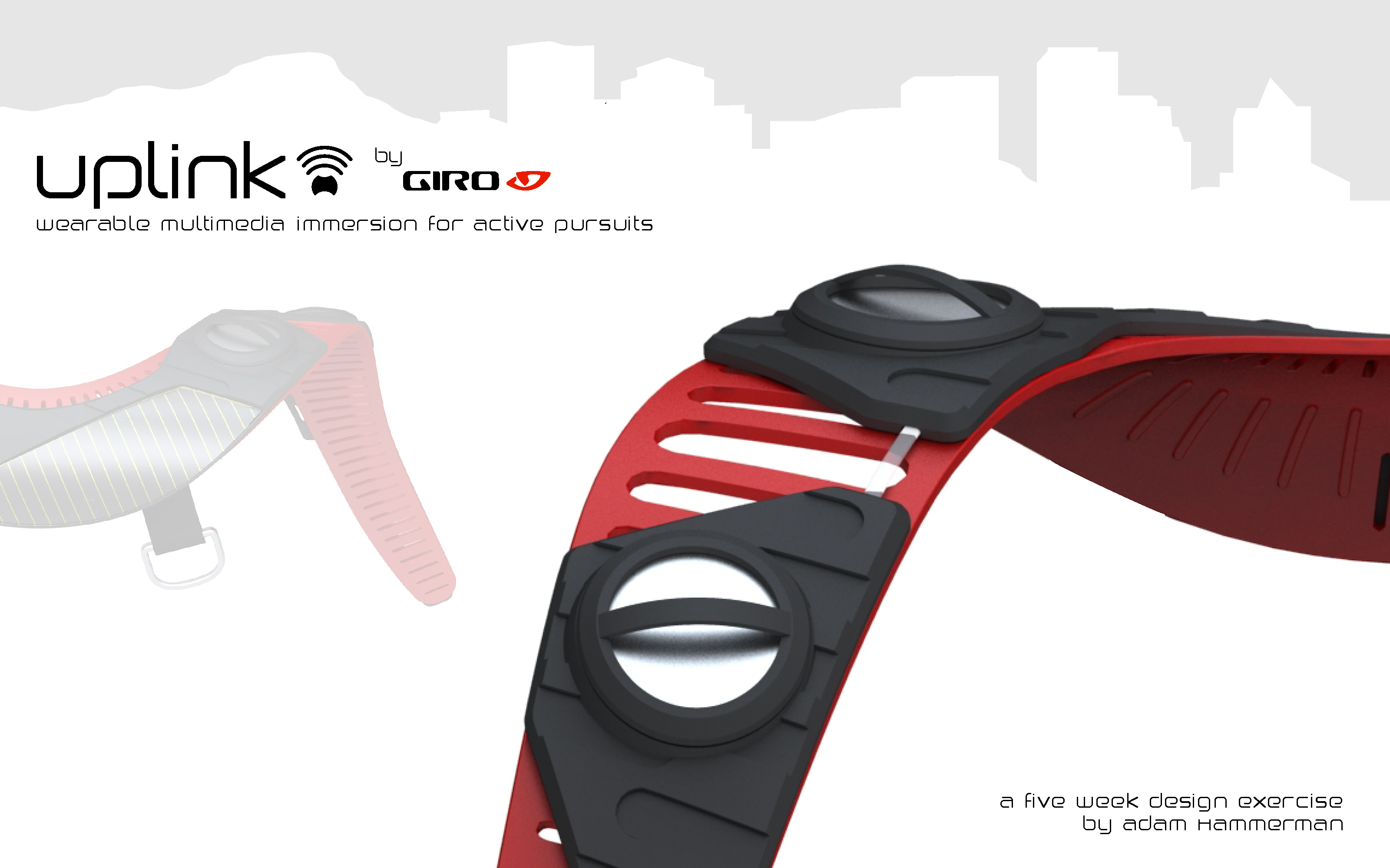 Uplink audio strap system by Adam Hammerman at Coroflot.com