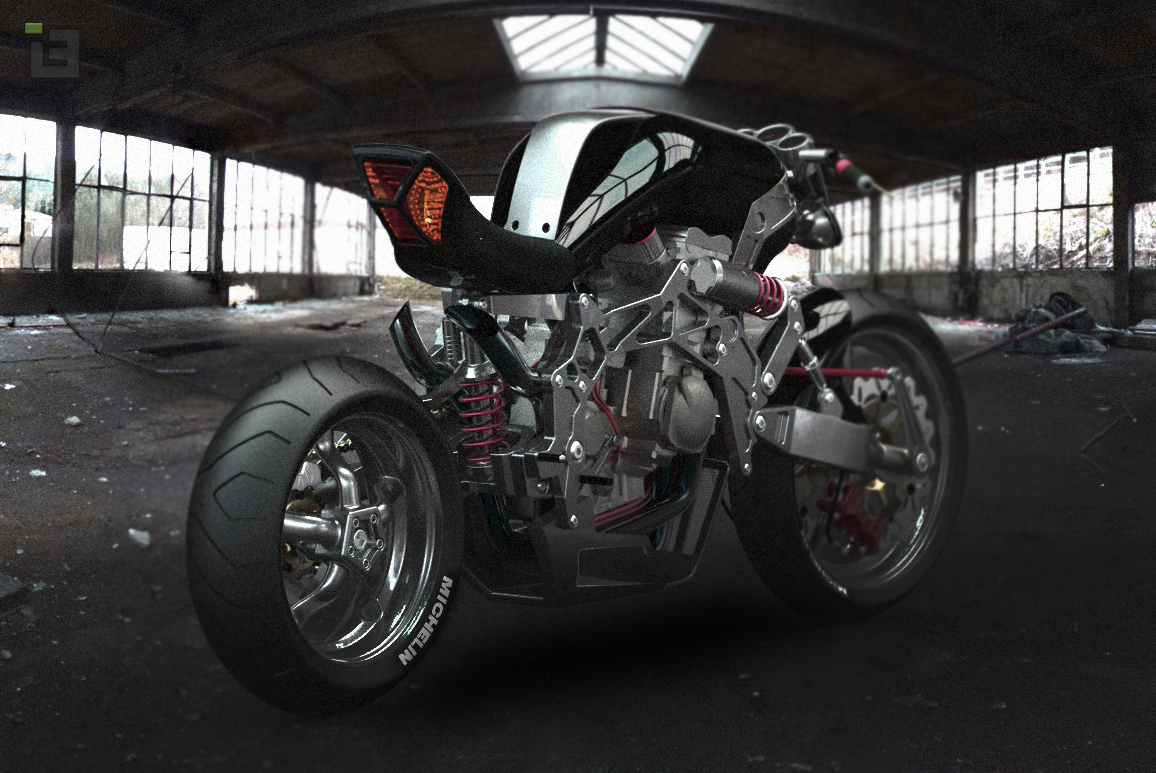 FALLOUT Concept Bike by William Woods at Coroflot.com