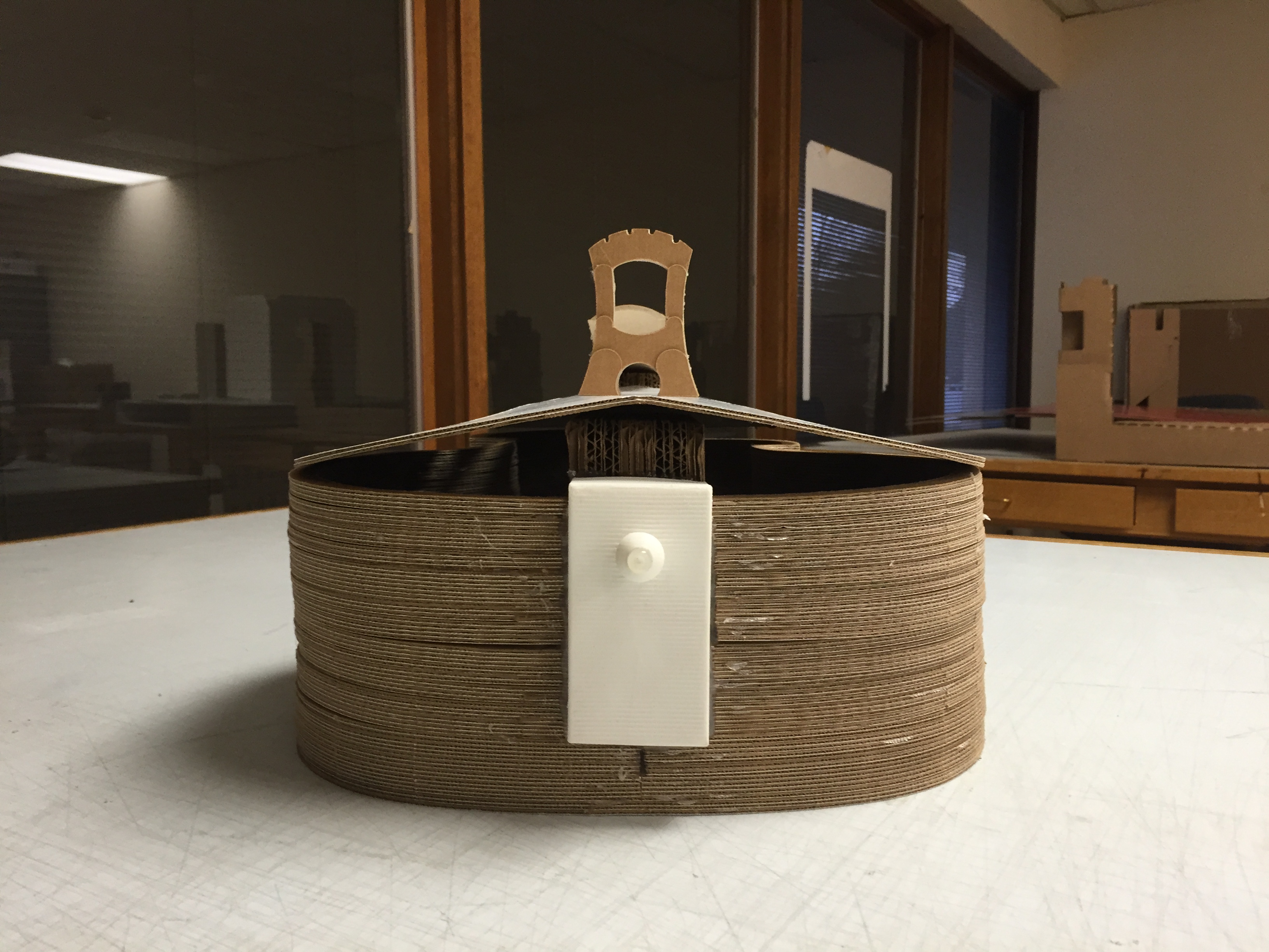 Cardboard Bass by Dan Ott at Coroflot.com