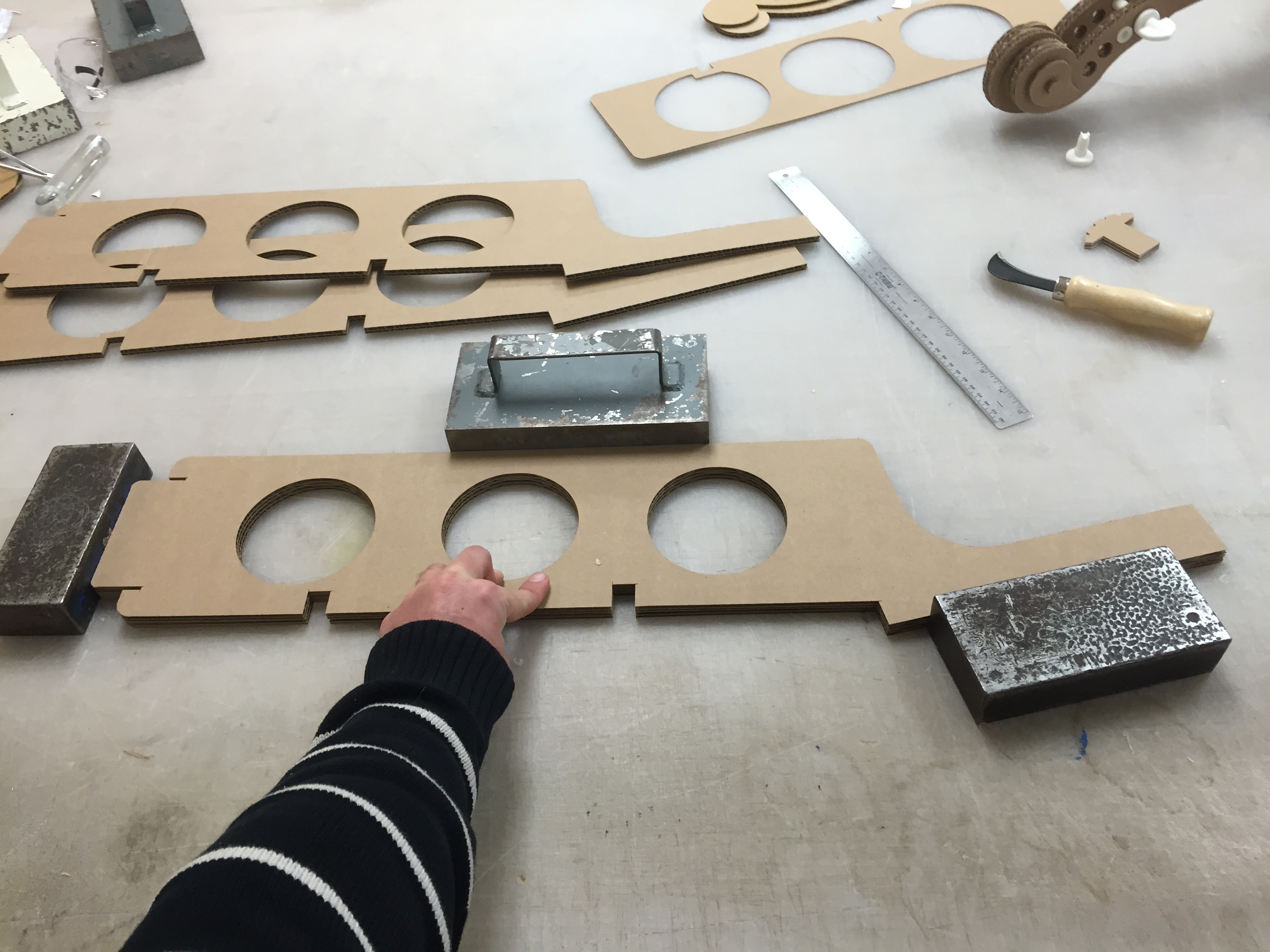 Cardboard Bass by Dan Ott at Coroflot.com