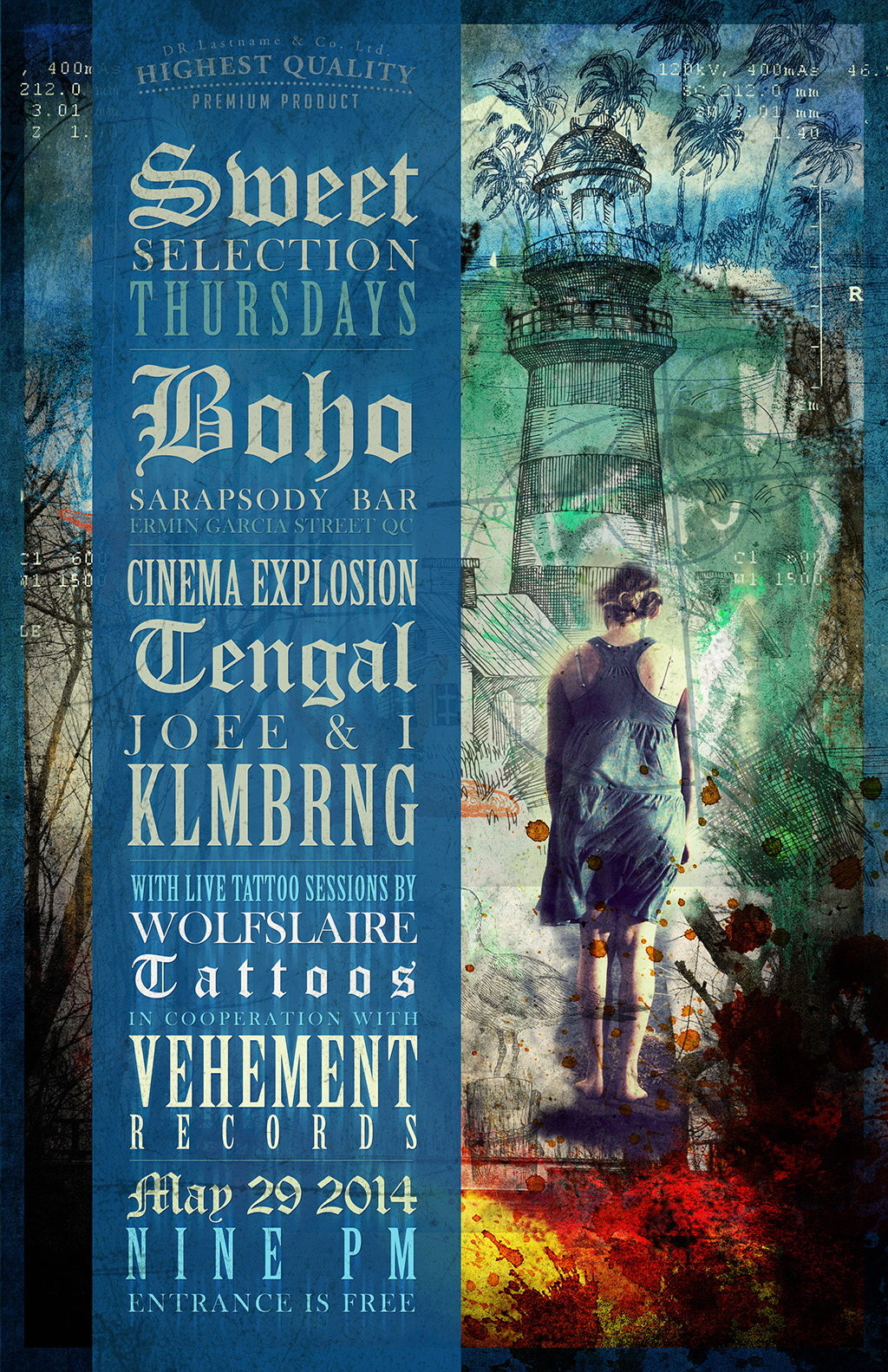 Gig Poster Designs by Aldelm John Ferriols at Coroflot.com