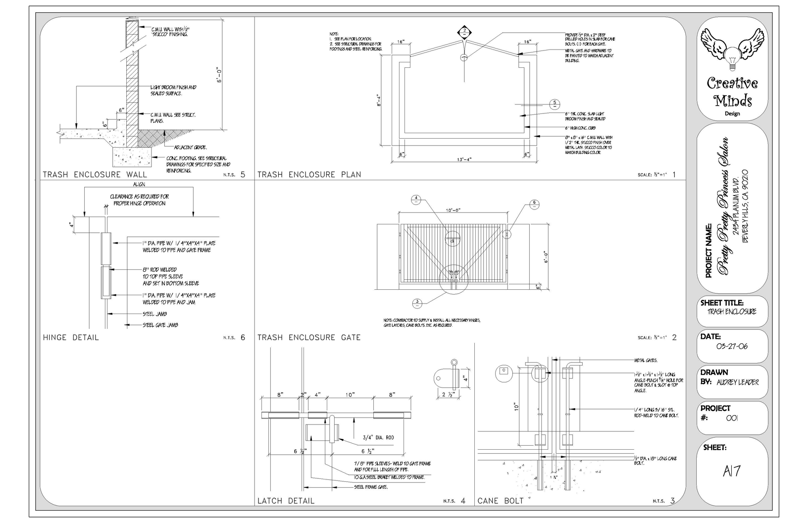Commercial CAD by AUDREY LEADER at Coroflot.com