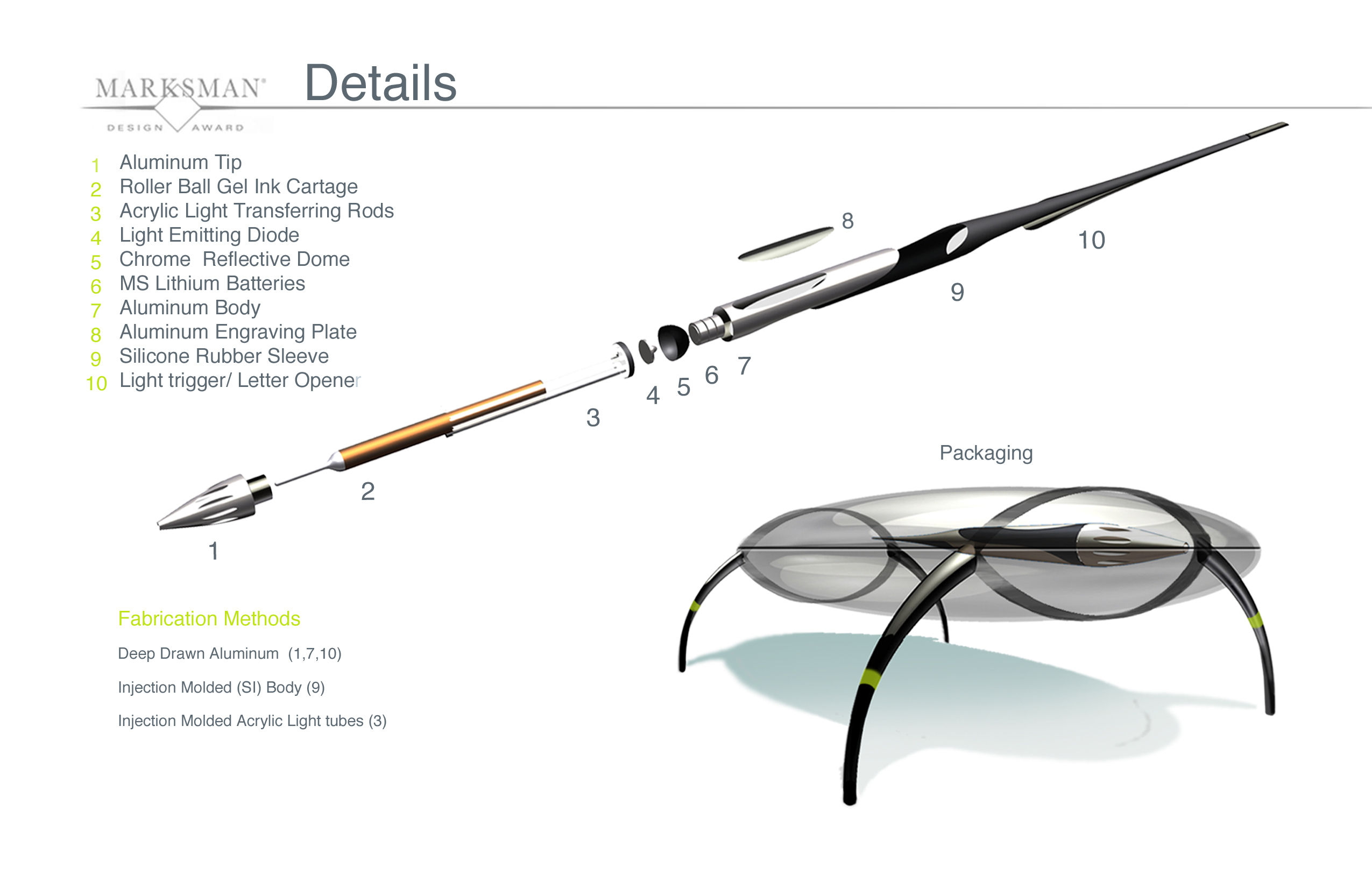 Marksman design competition by Aldo Barreto at Coroflot.com